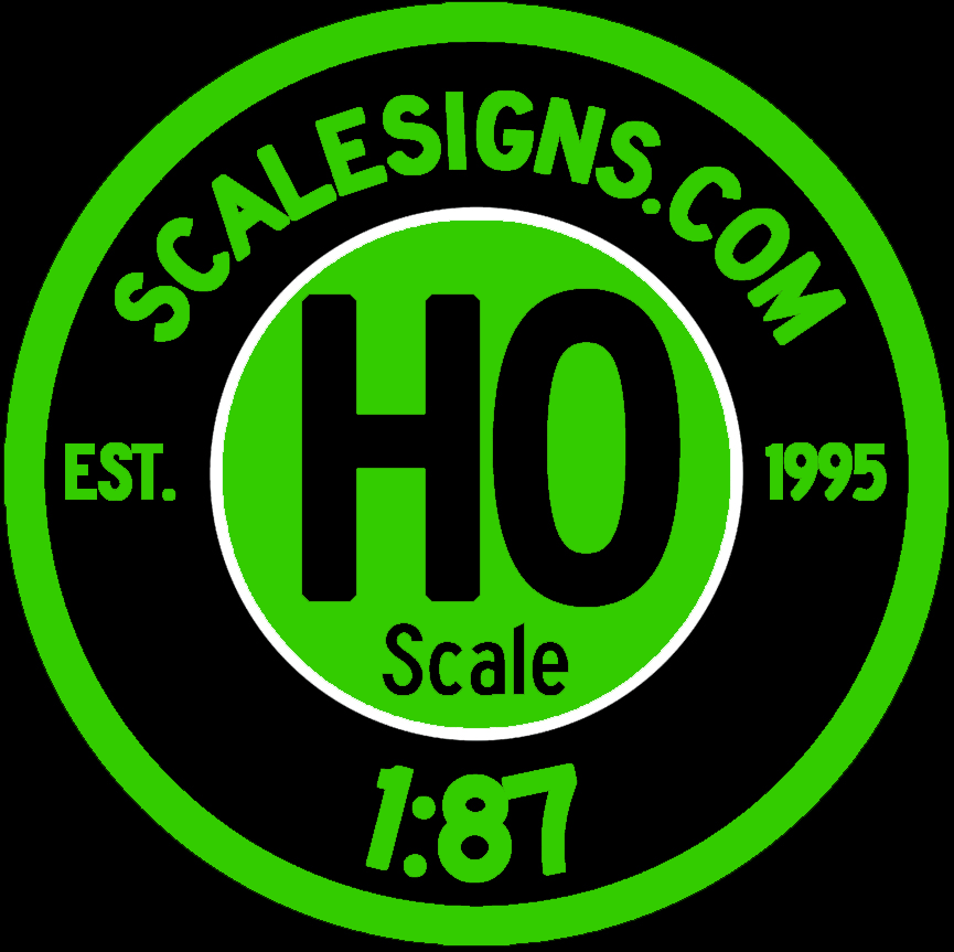 HO - Railroads by name – ScaleSigns.com
