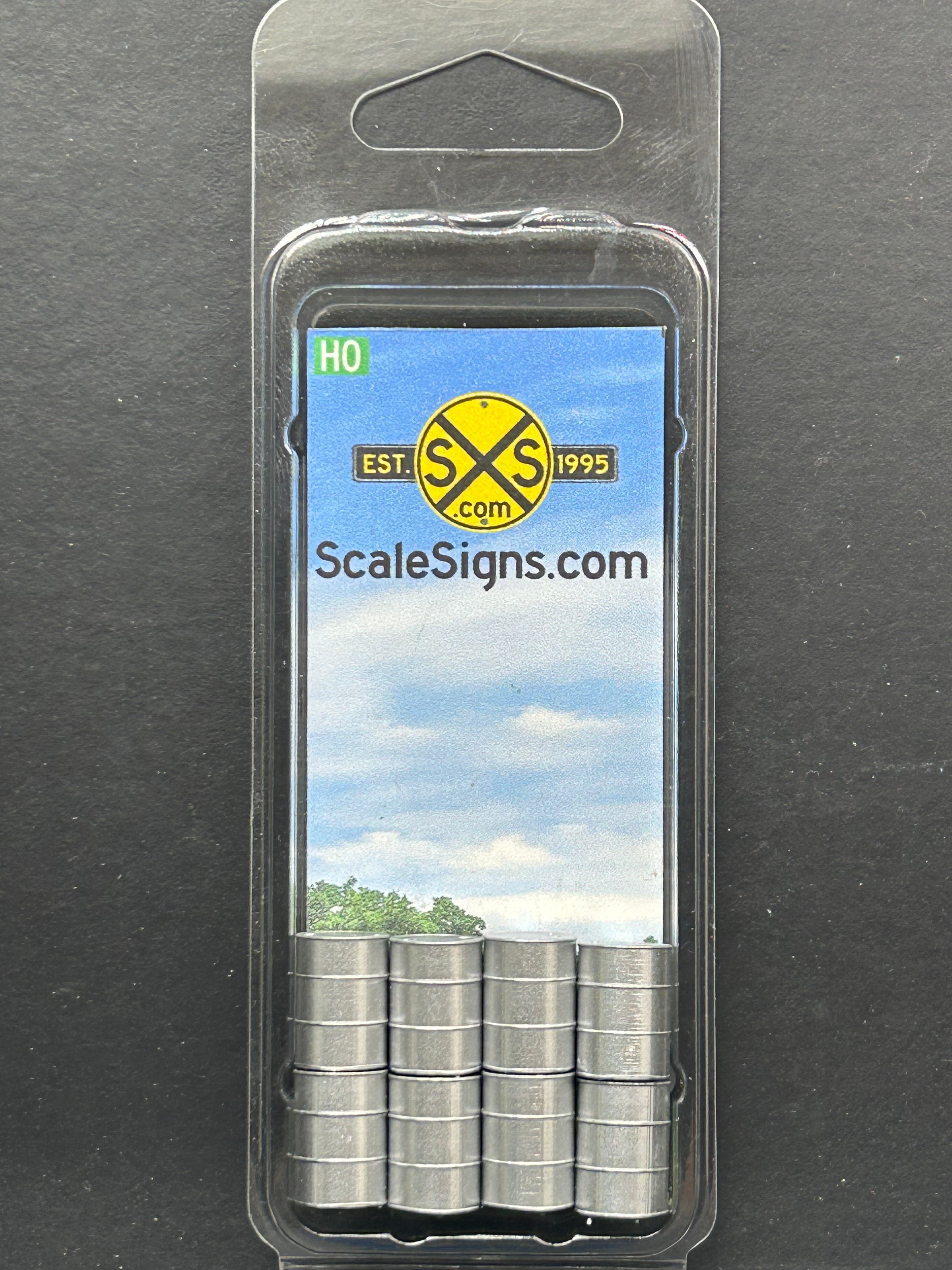 Scale Detailed Model Street and Railroad Signs in 1:87 HO – ScaleSigns.com