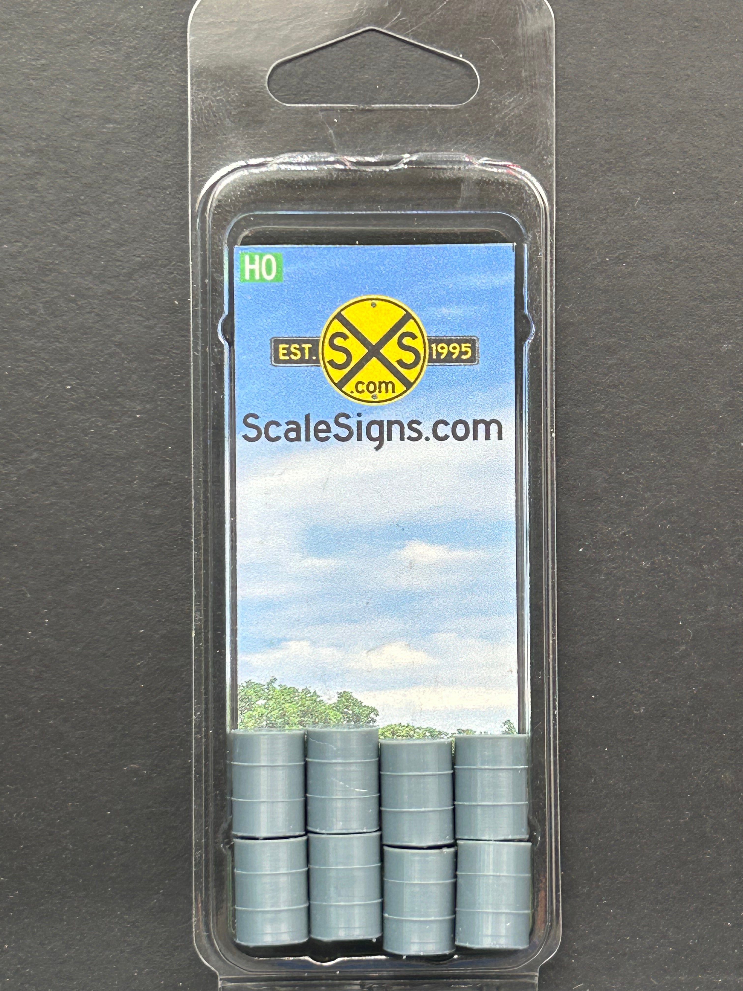 Scale Detailed Model Street and Railroad Signs in 1:87 HO – ScaleSigns.com