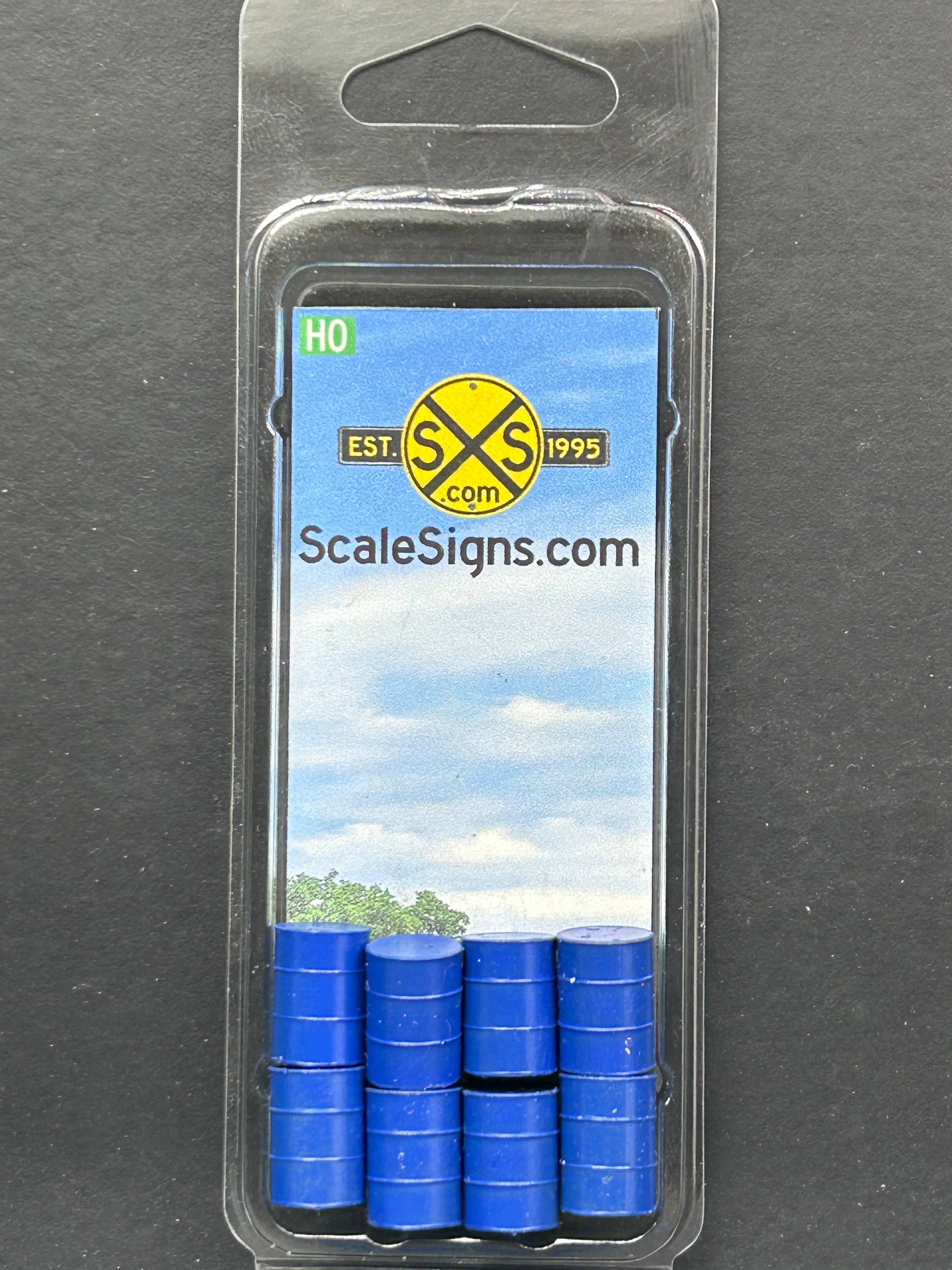 Scale Detailed Model Street and Railroad Signs in 1:87 HO – ScaleSigns.com