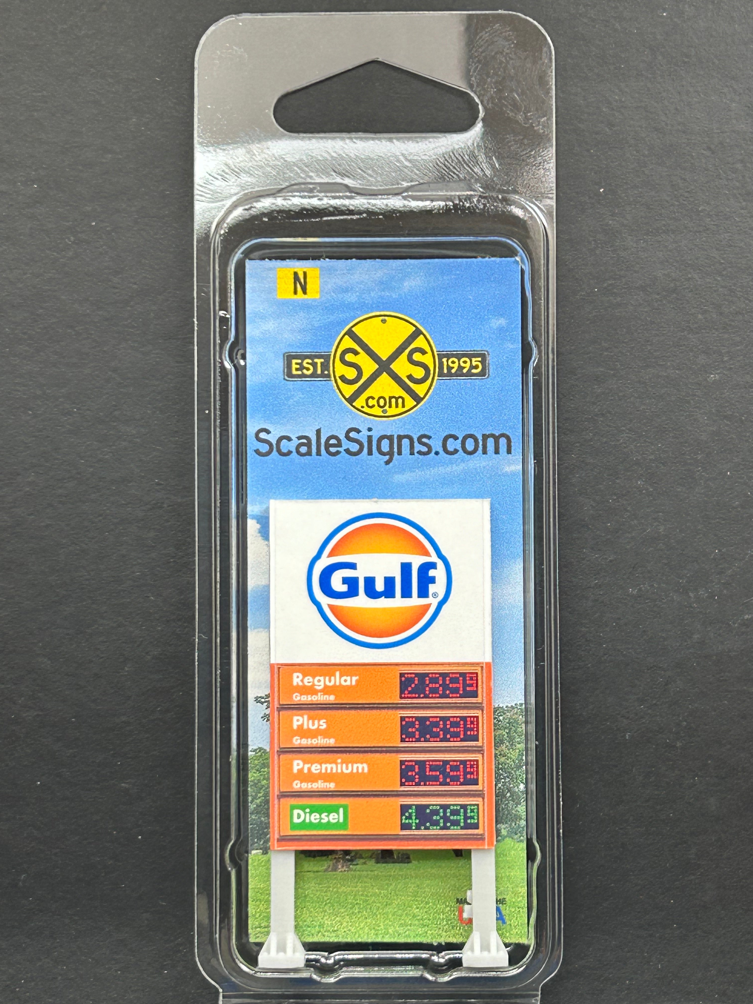 Scale Detailed Model Street and Railroad Signs in 1:160 N Scale ...