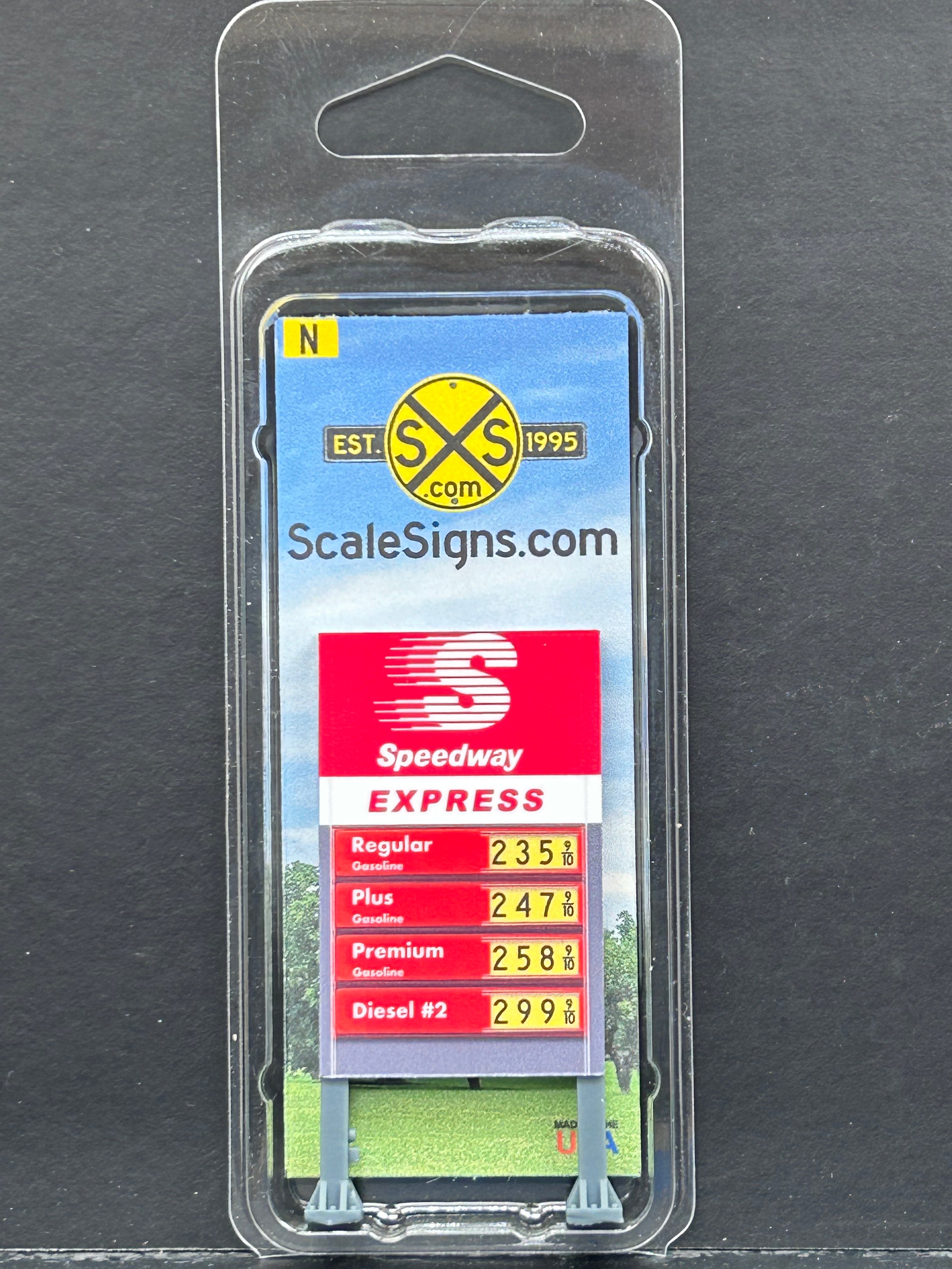 Scale Detailed Model Street and Railroad Signs in 1:160 N Scale ...