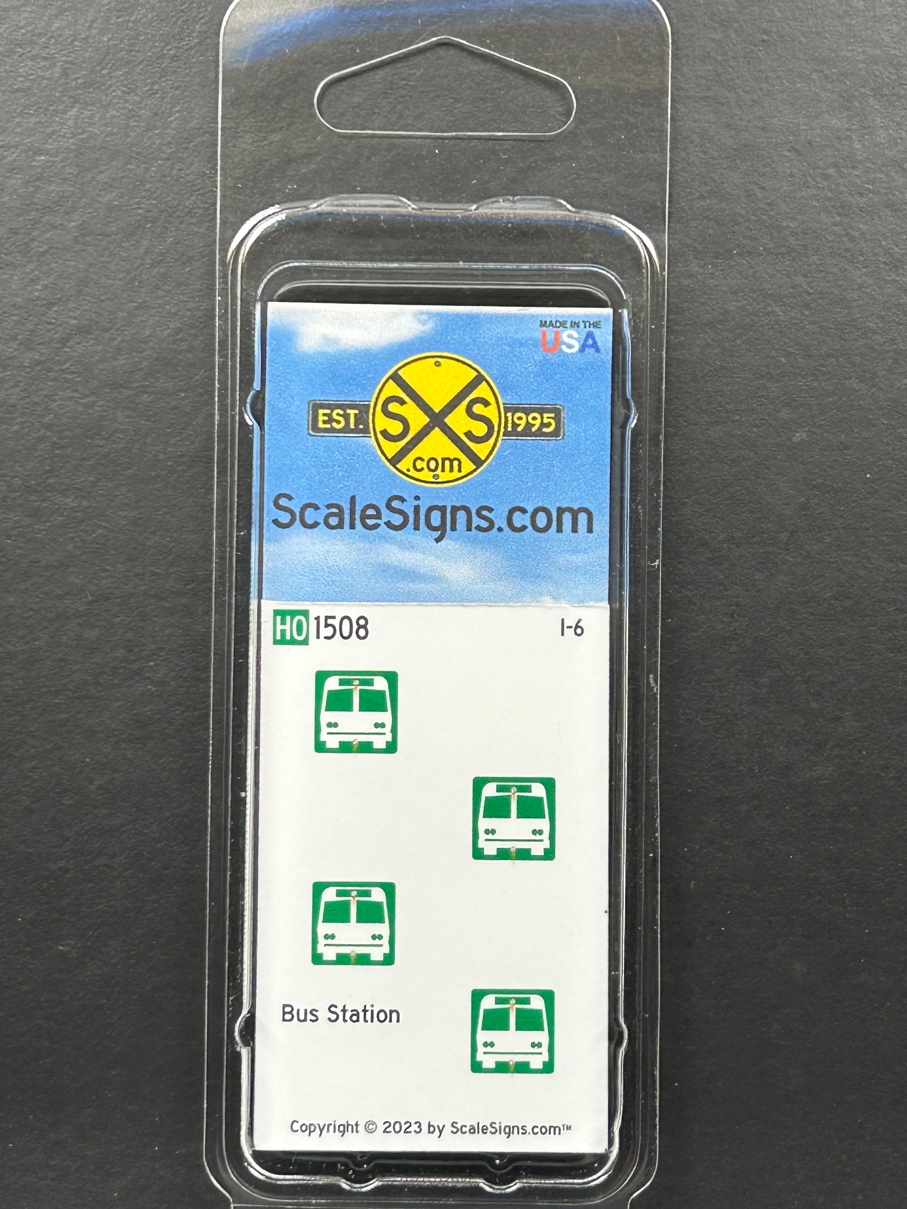 Scale Detailed Model Street and Railroad Signs in 1:87 HO Scale ...