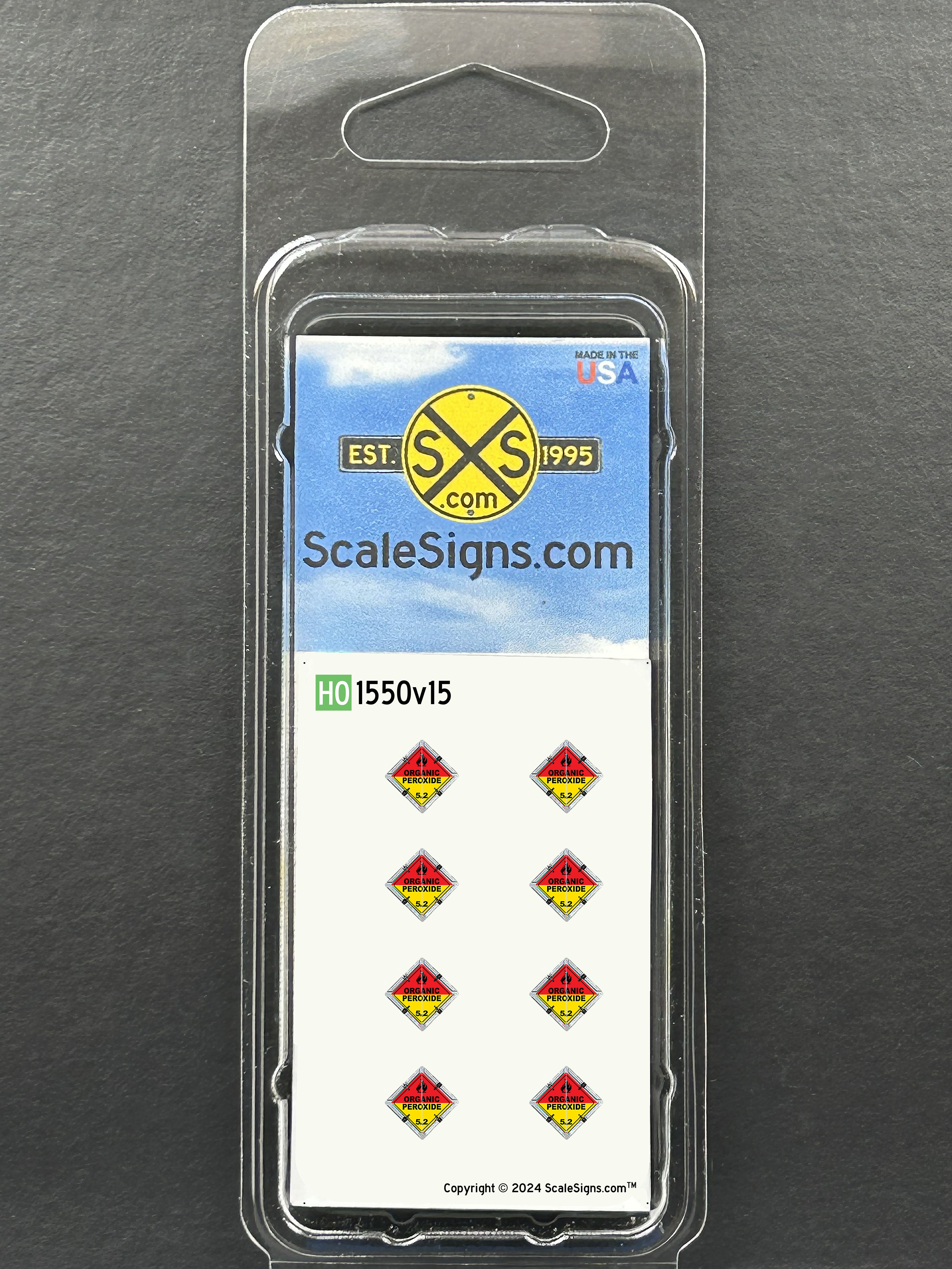 🟢 Organic Peroxide – ScaleSigns.com