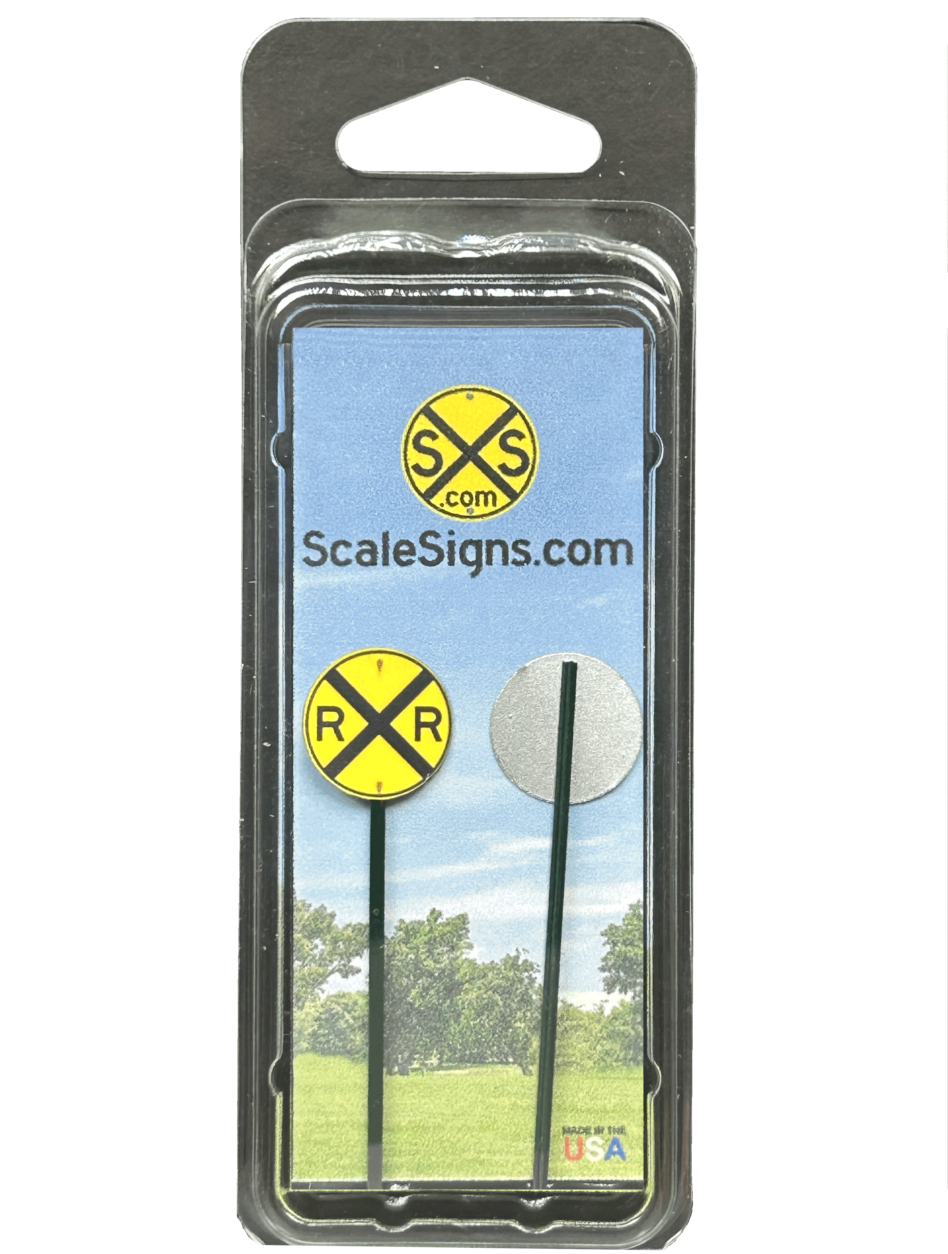HO Scale Detailed Model Street & Railroad Traffic Road Signs in 1:87 ...