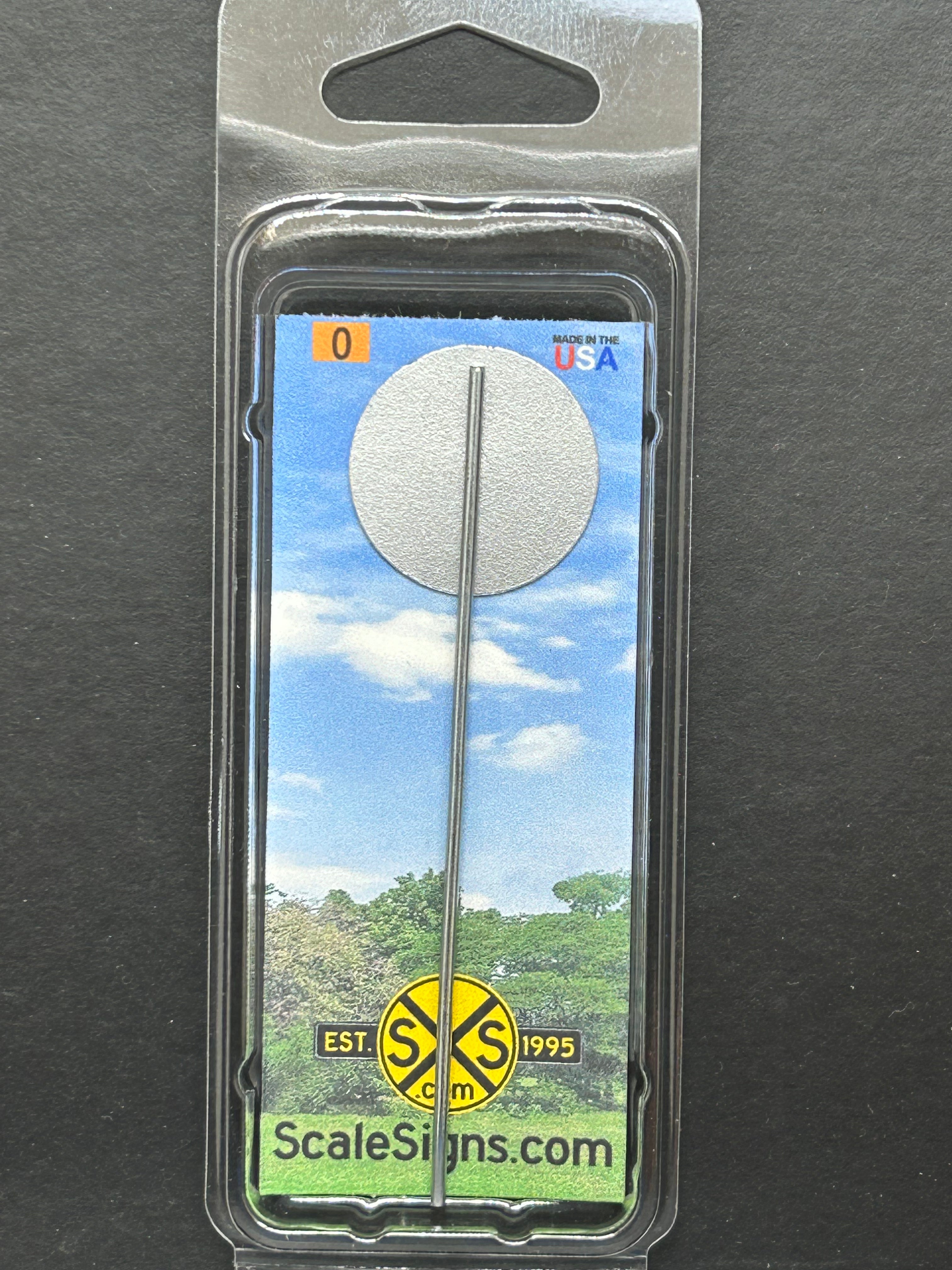 Scale Detailed Model Street and Railroad Signs in 1:48 O Scale ...