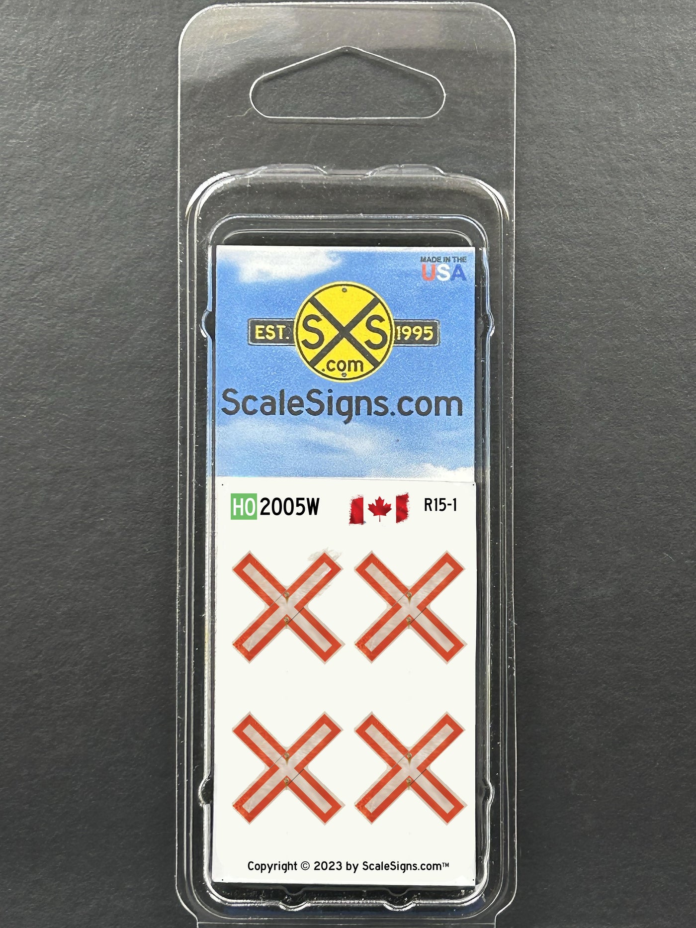 HO - Railroad| ScaleSigns.com