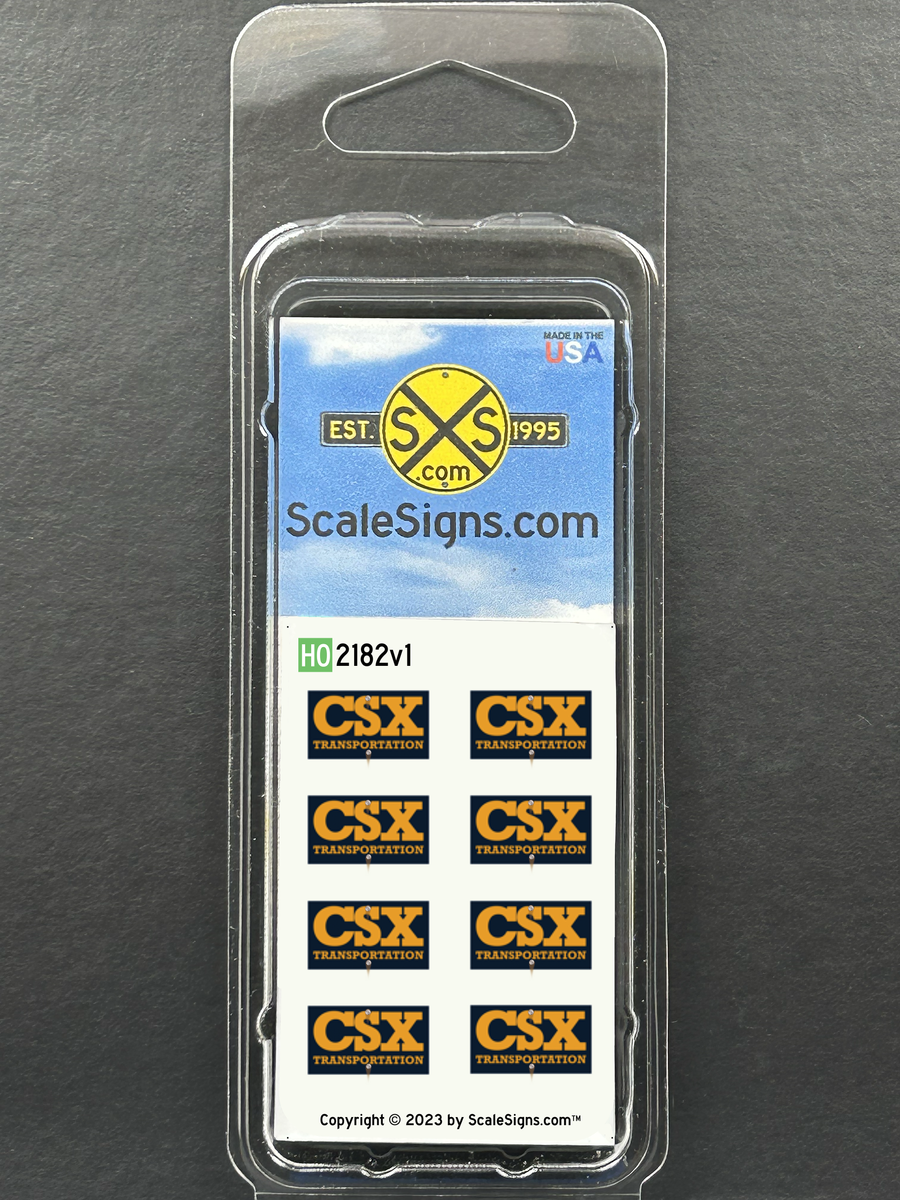 🟢 CSX Logo| ScaleSigns.com