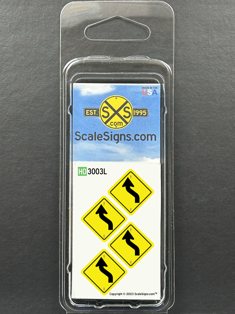 1:87 HO Scale model signs.| ScaleSigns.com