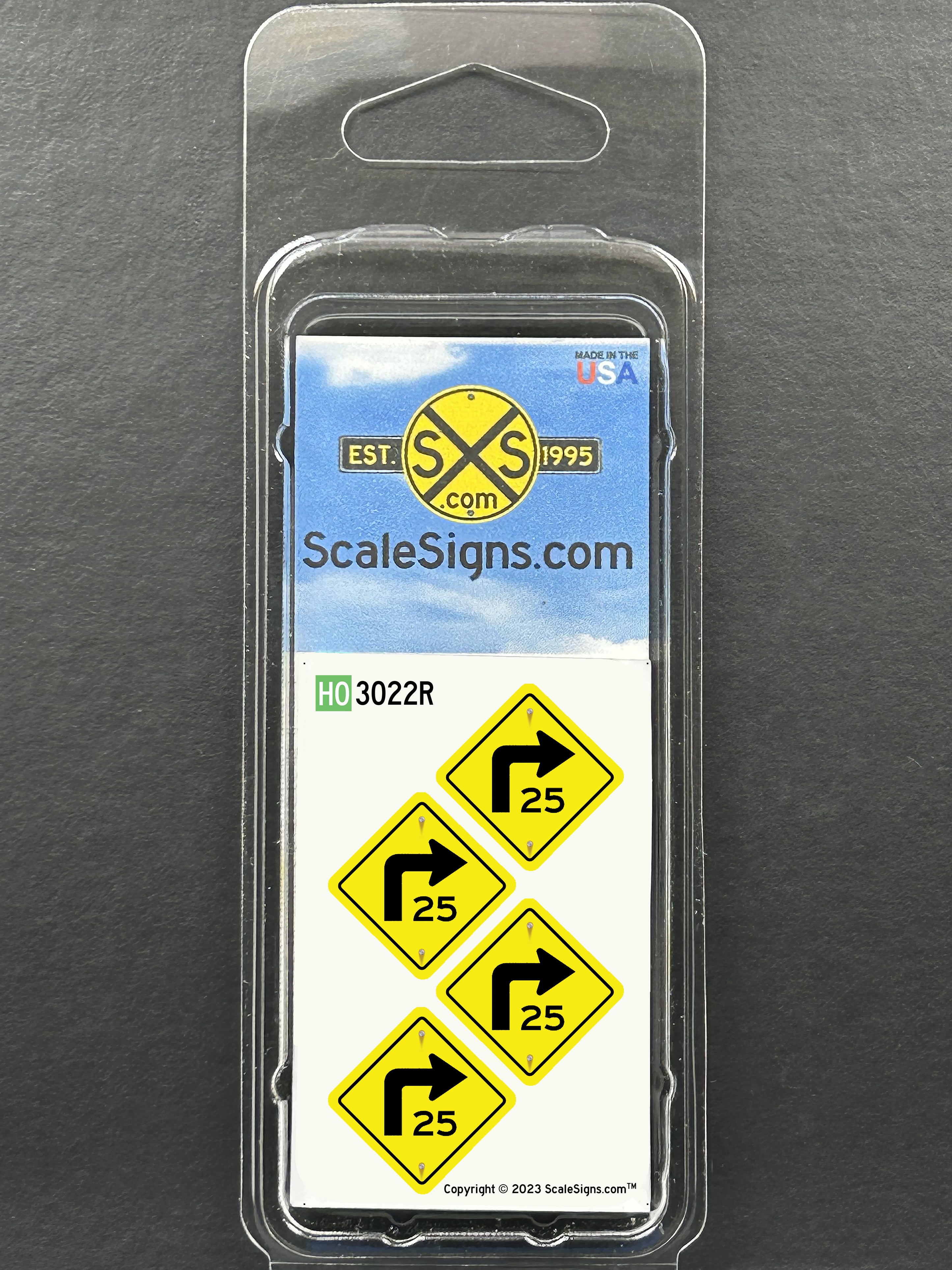 HO - General Warning – ScaleSigns.com