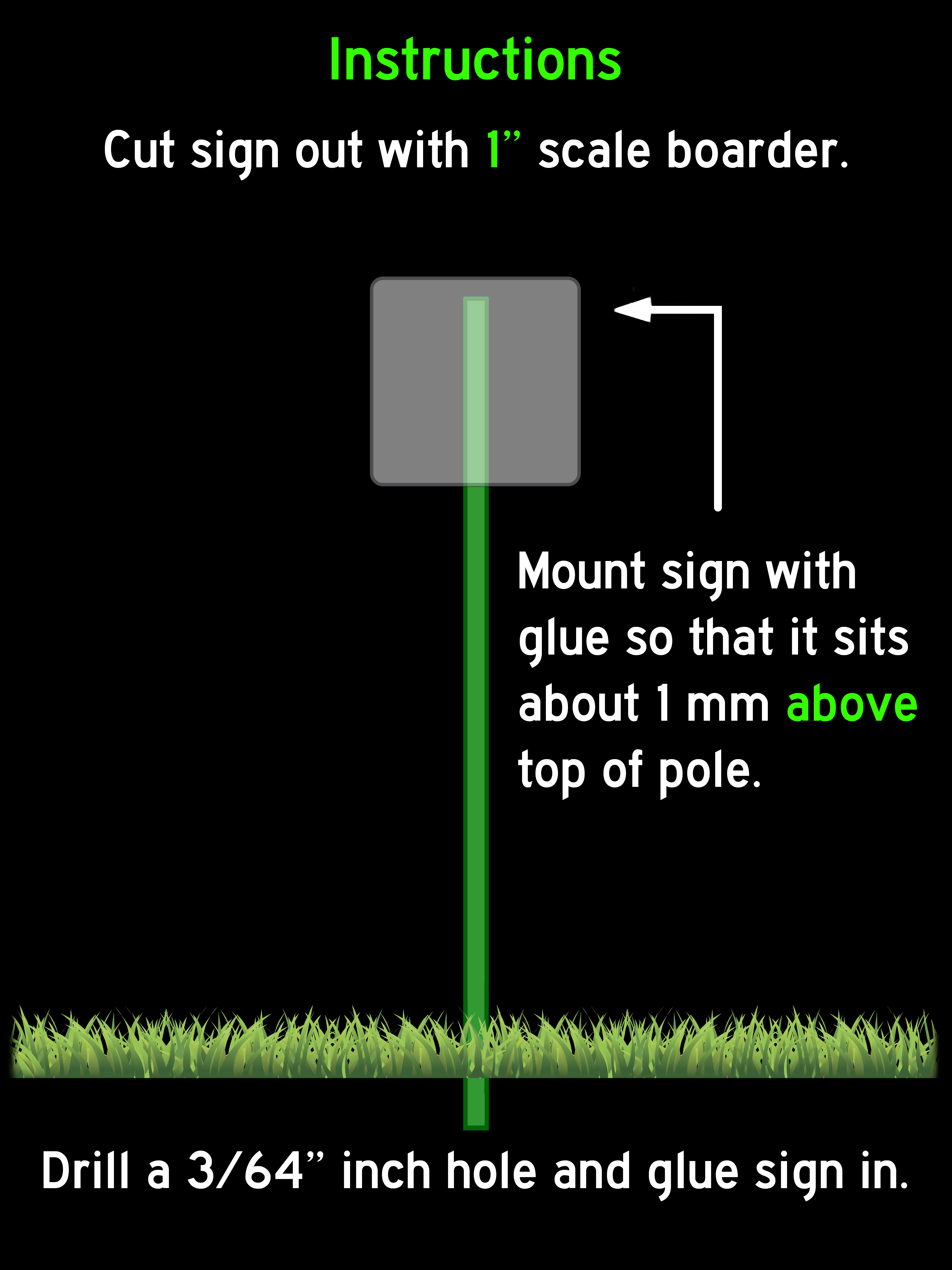 🟢 Keep Right – ScaleSigns.com