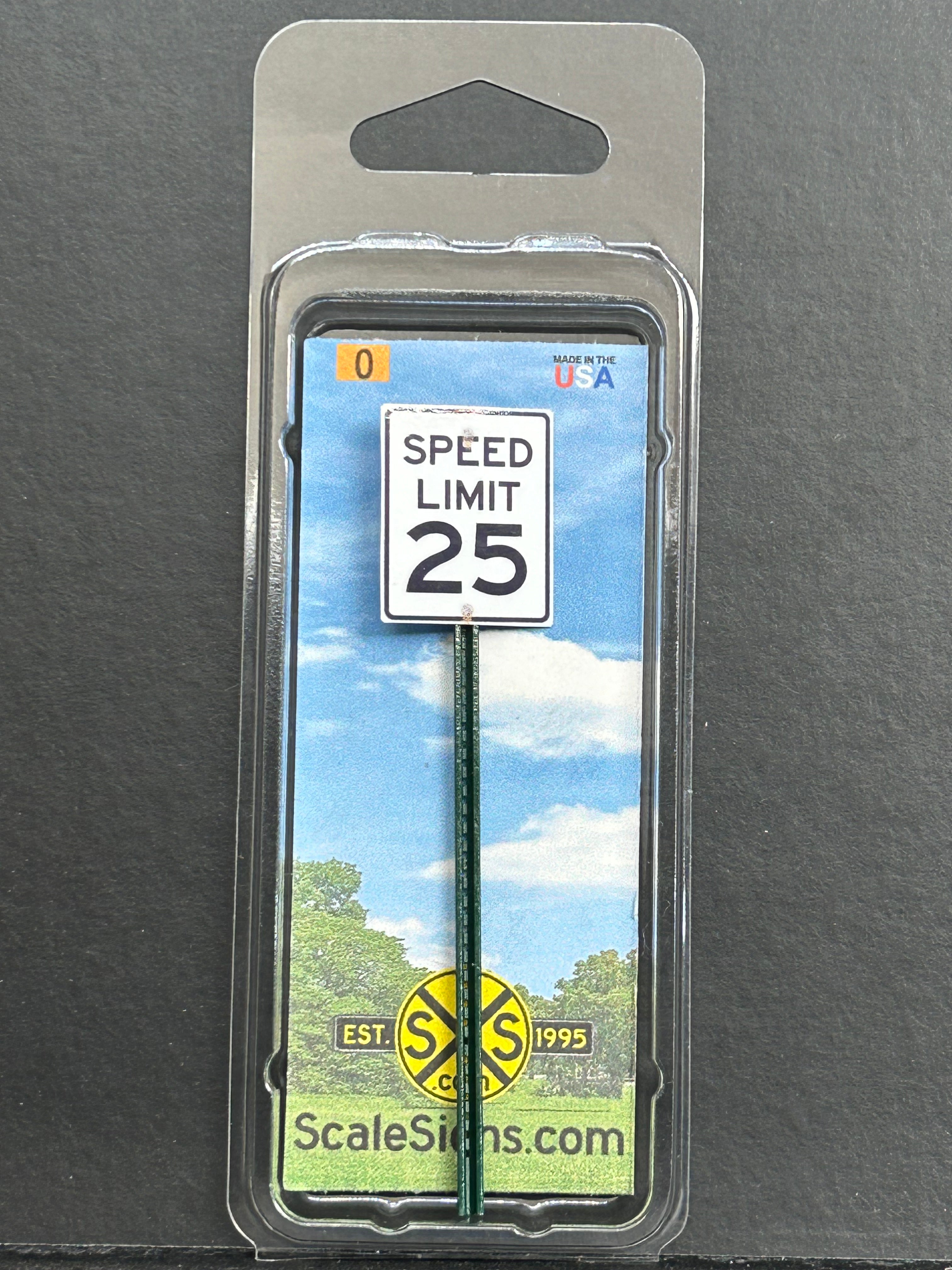 Scale Detailed Model Street and Railroad Signs in 1:48 O Scale ...