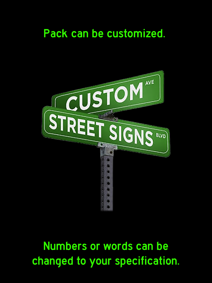 HO-1747 / 1:87 HO Scale Washington Signs| ScaleSigns.com