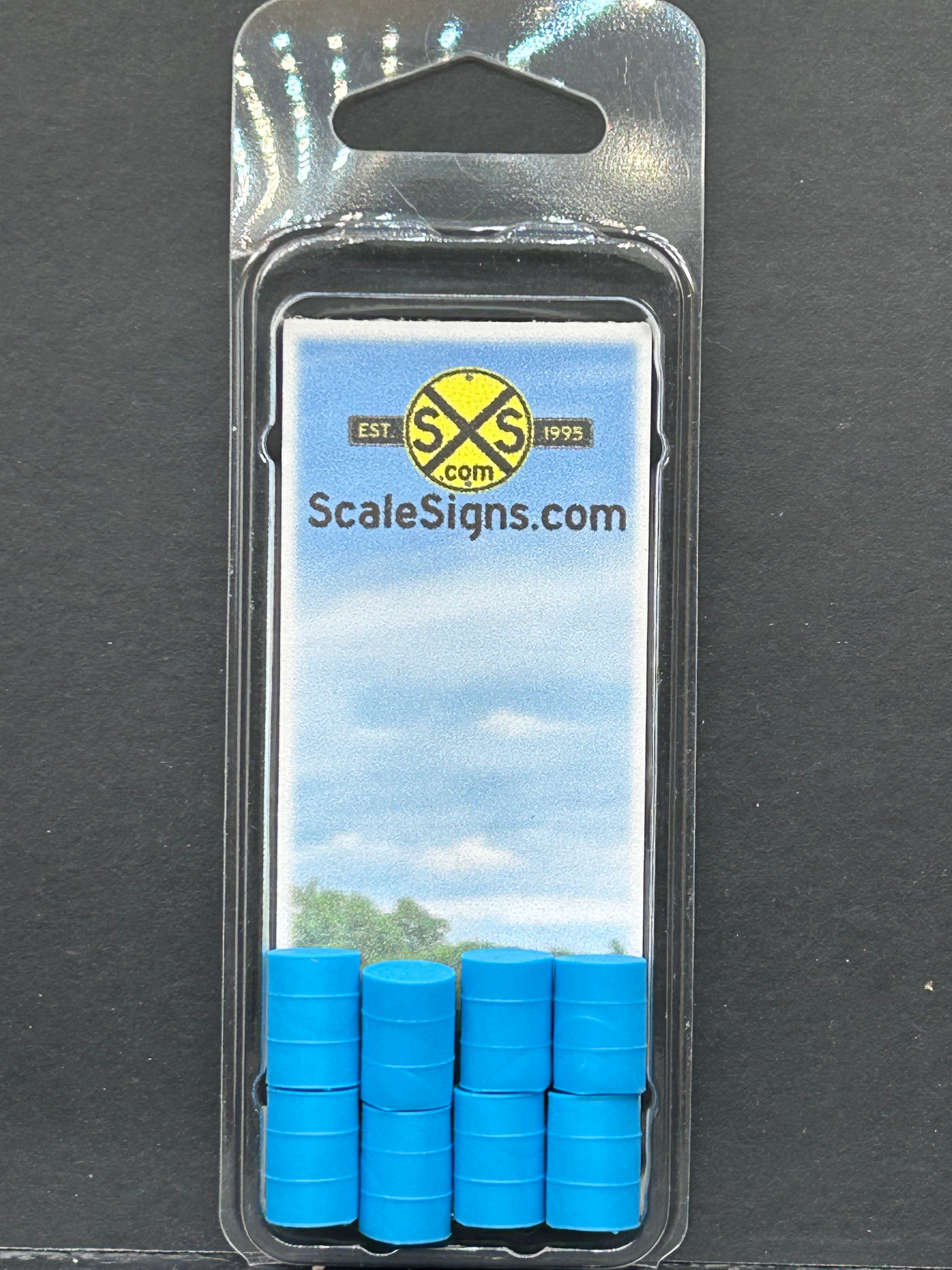 Scale Detailed Model Street and Railroad Signs in 1:87 HO – ScaleSigns.com