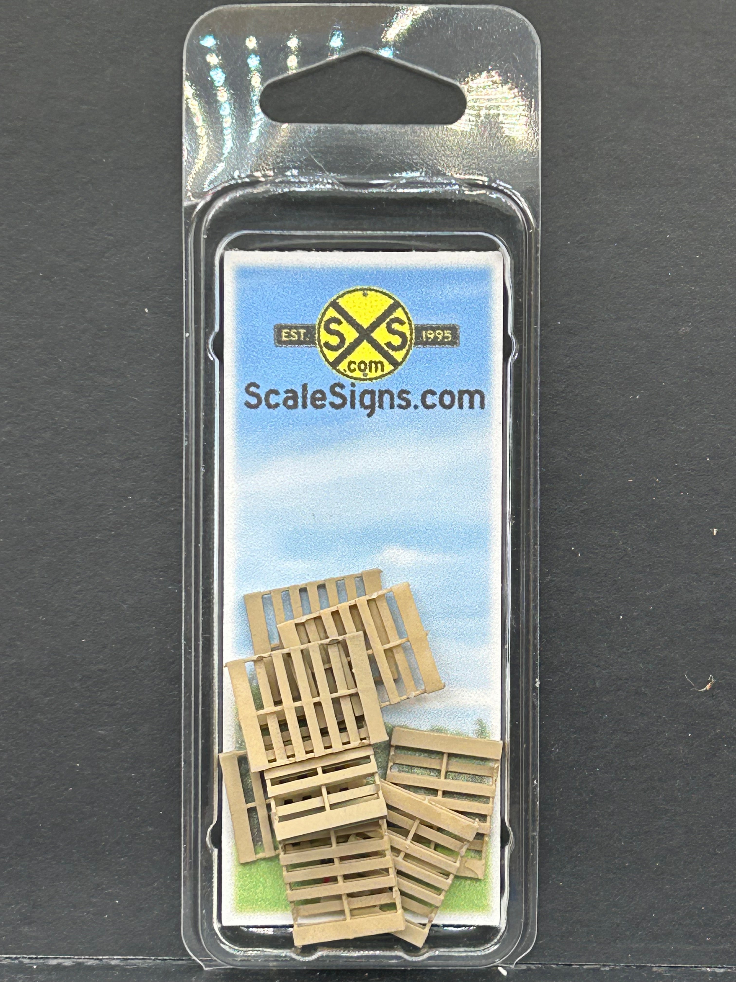 Scale Detailed Model Street and Railroad Signs in 1:87 HO – ScaleSigns.com