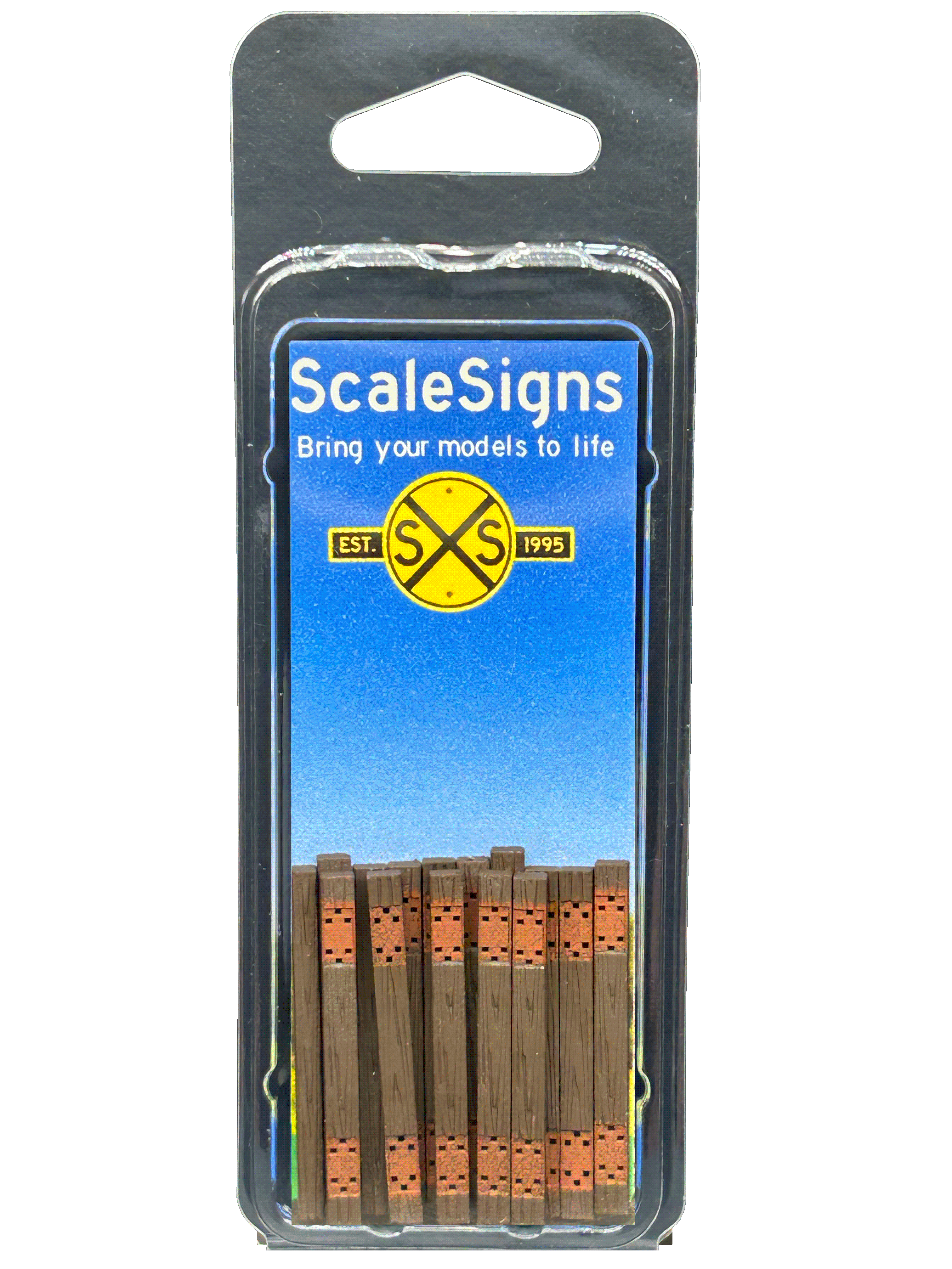 Scale Detailed Model Street and Railroad Signs in 1:87 HO Scale ...