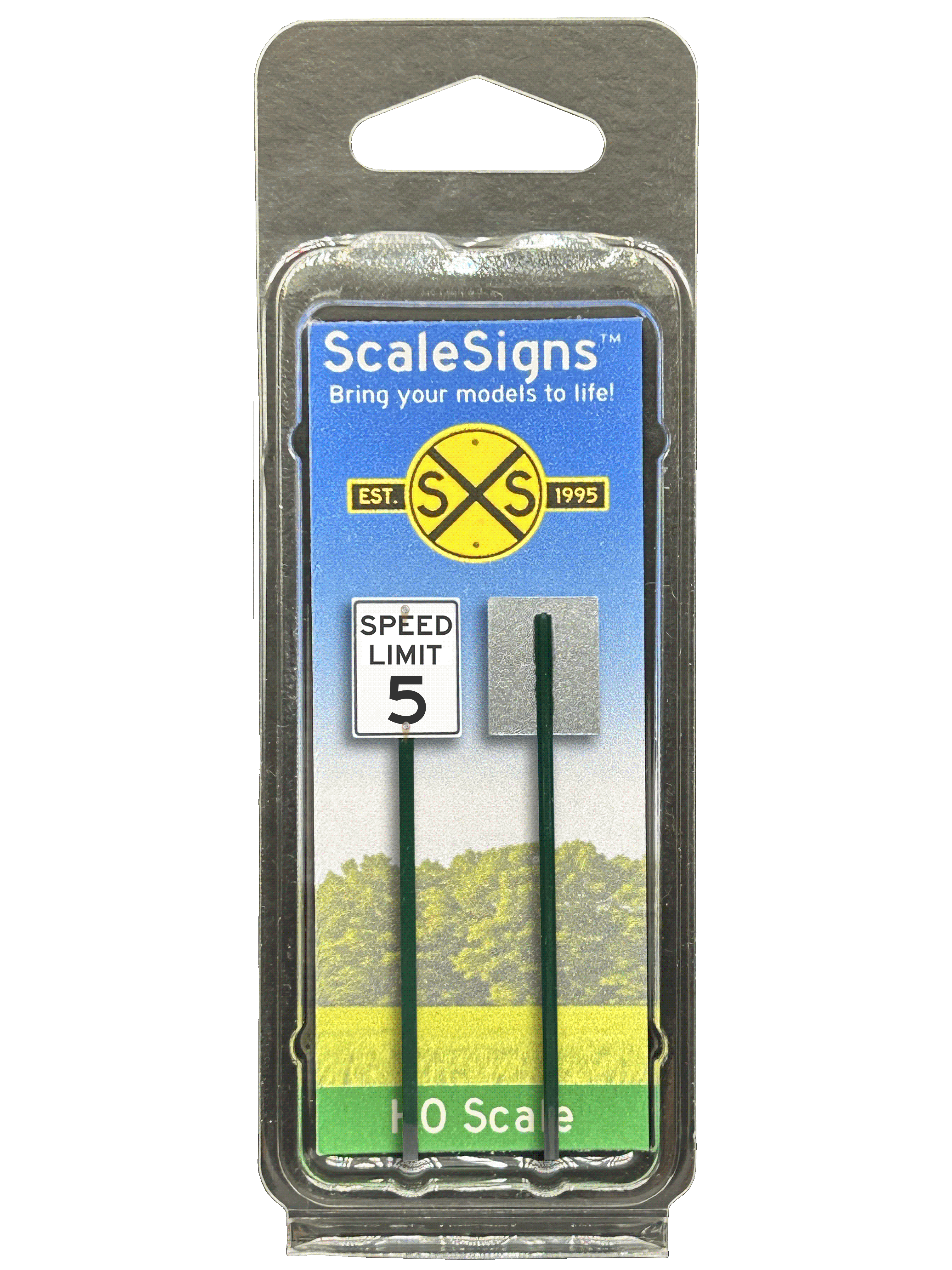 Scale Detailed Model Street and Railroad Signs in 1:87 HO Scale ...