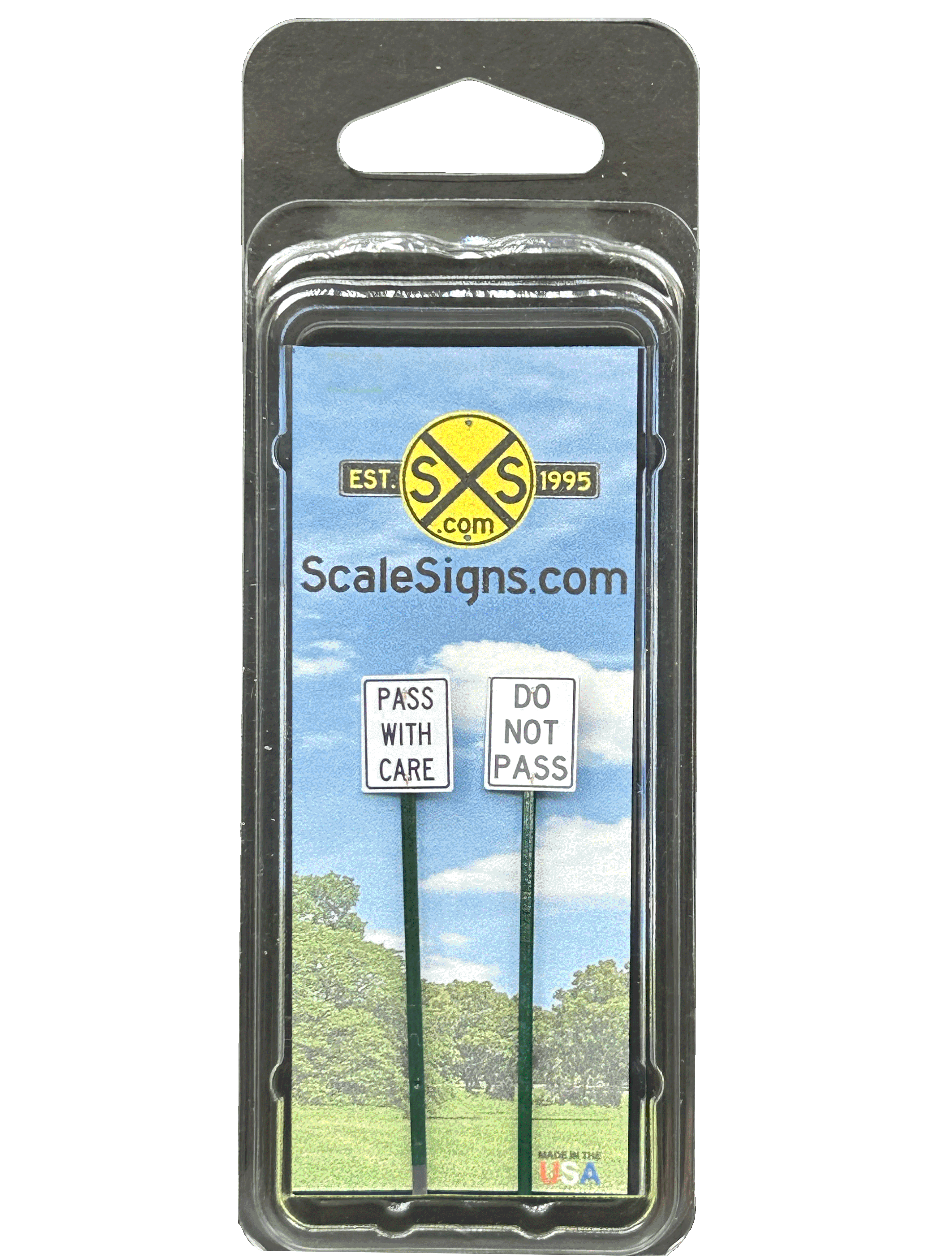 Scale Detailed Model Street and Railroad Signs in 1:87 HO Scale ...