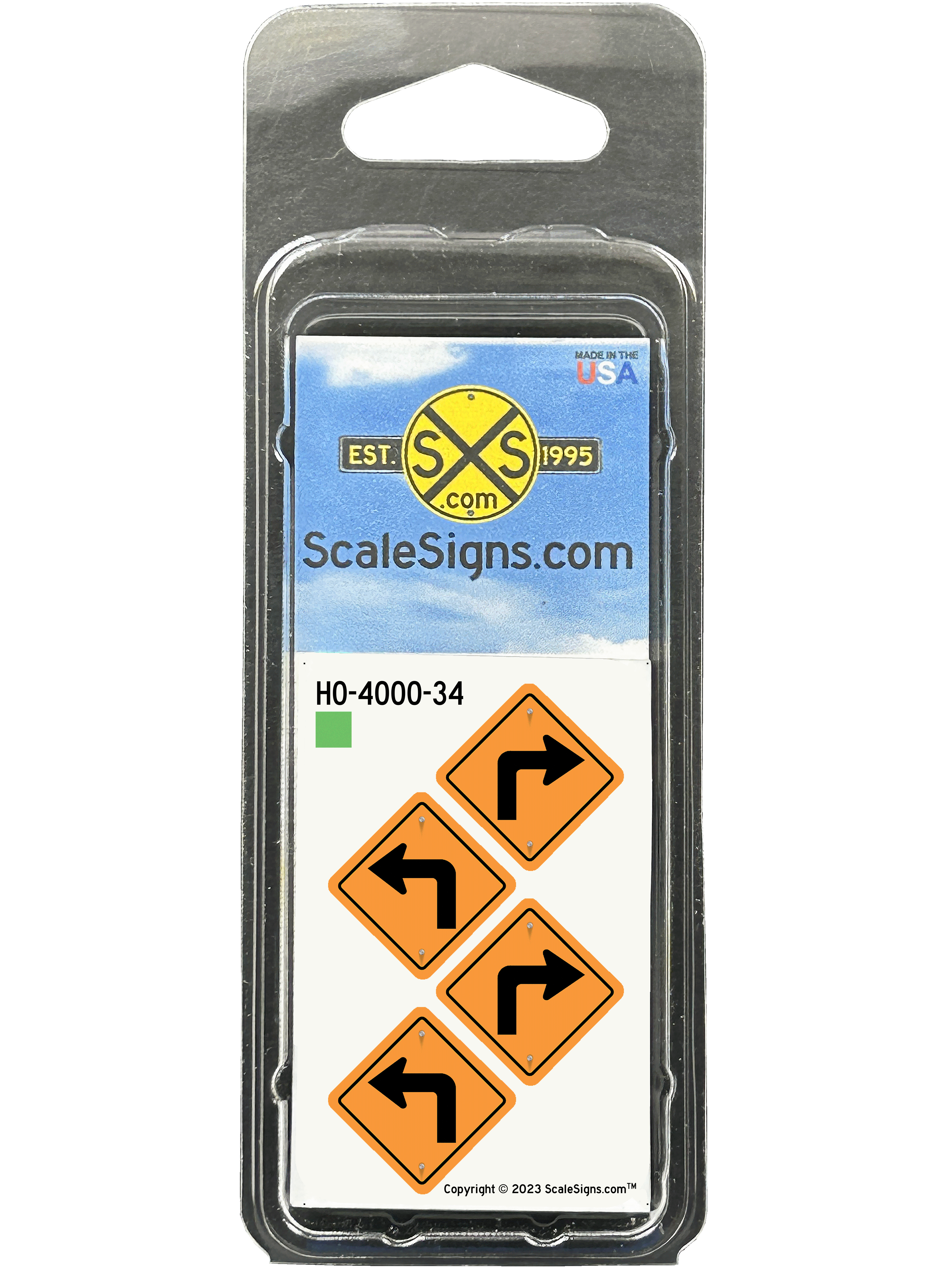 Scale Detailed Model Street and Railroad Signs in 1:87 HO Scale ...