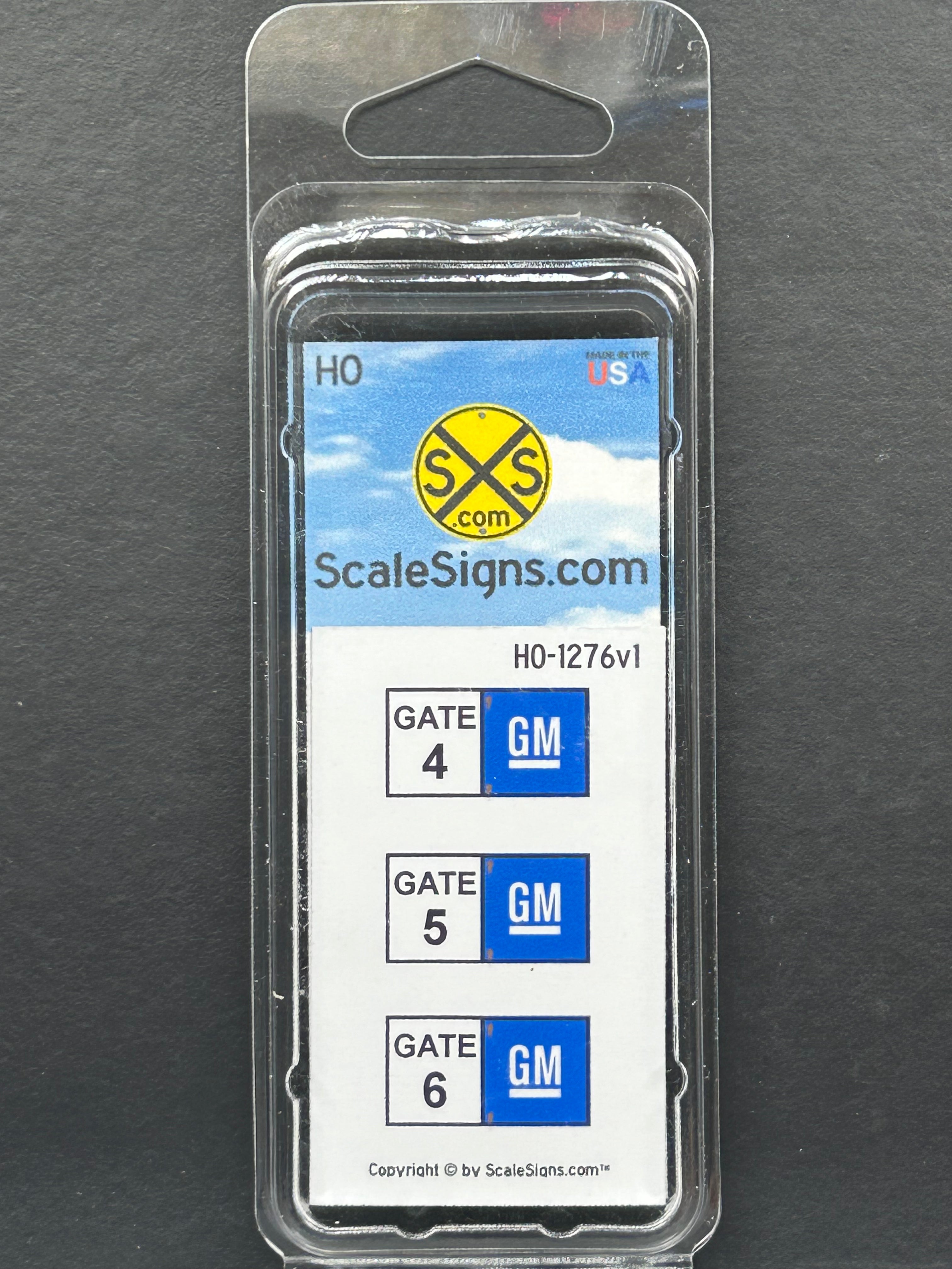 HO-1276 1:87 HO Scale Signs – ScaleSigns.com