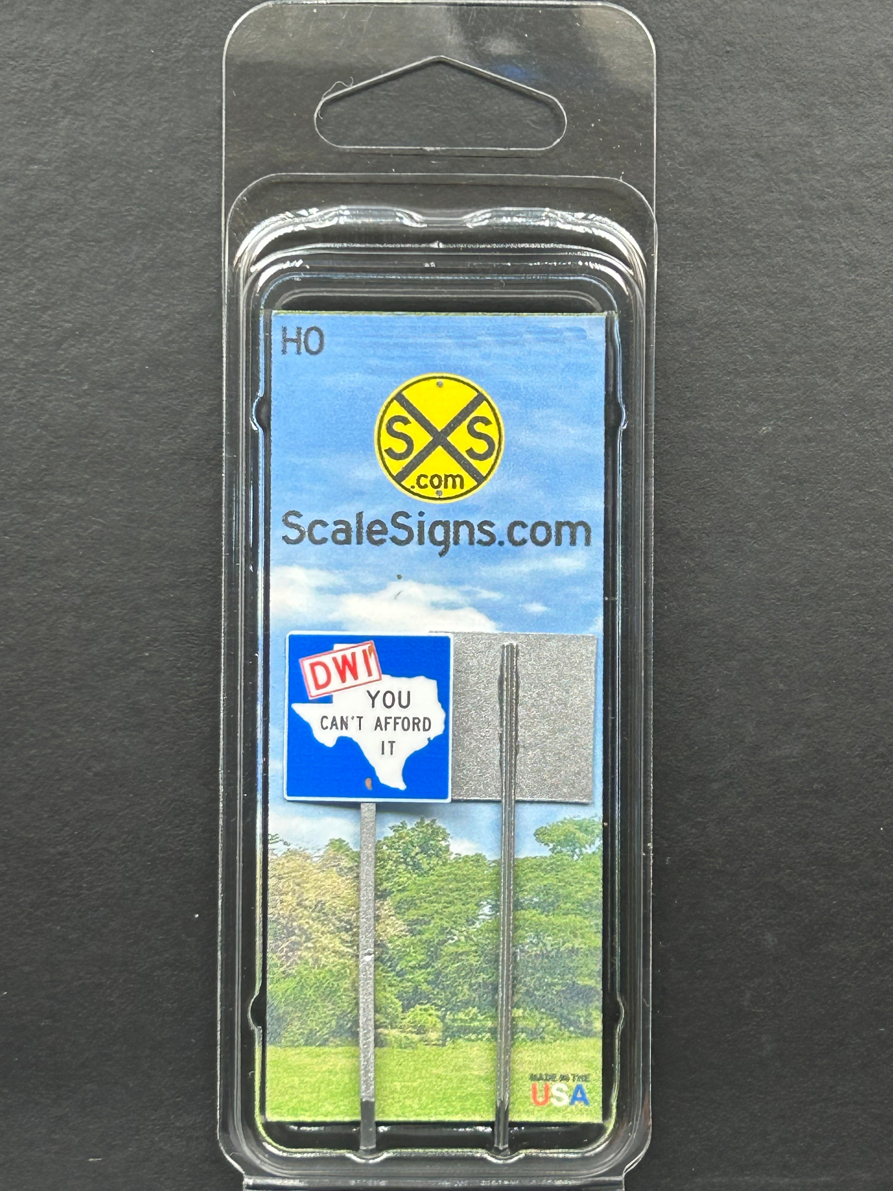 HO-1768 1:87 HO Scale Highway Signs – ScaleSigns.com