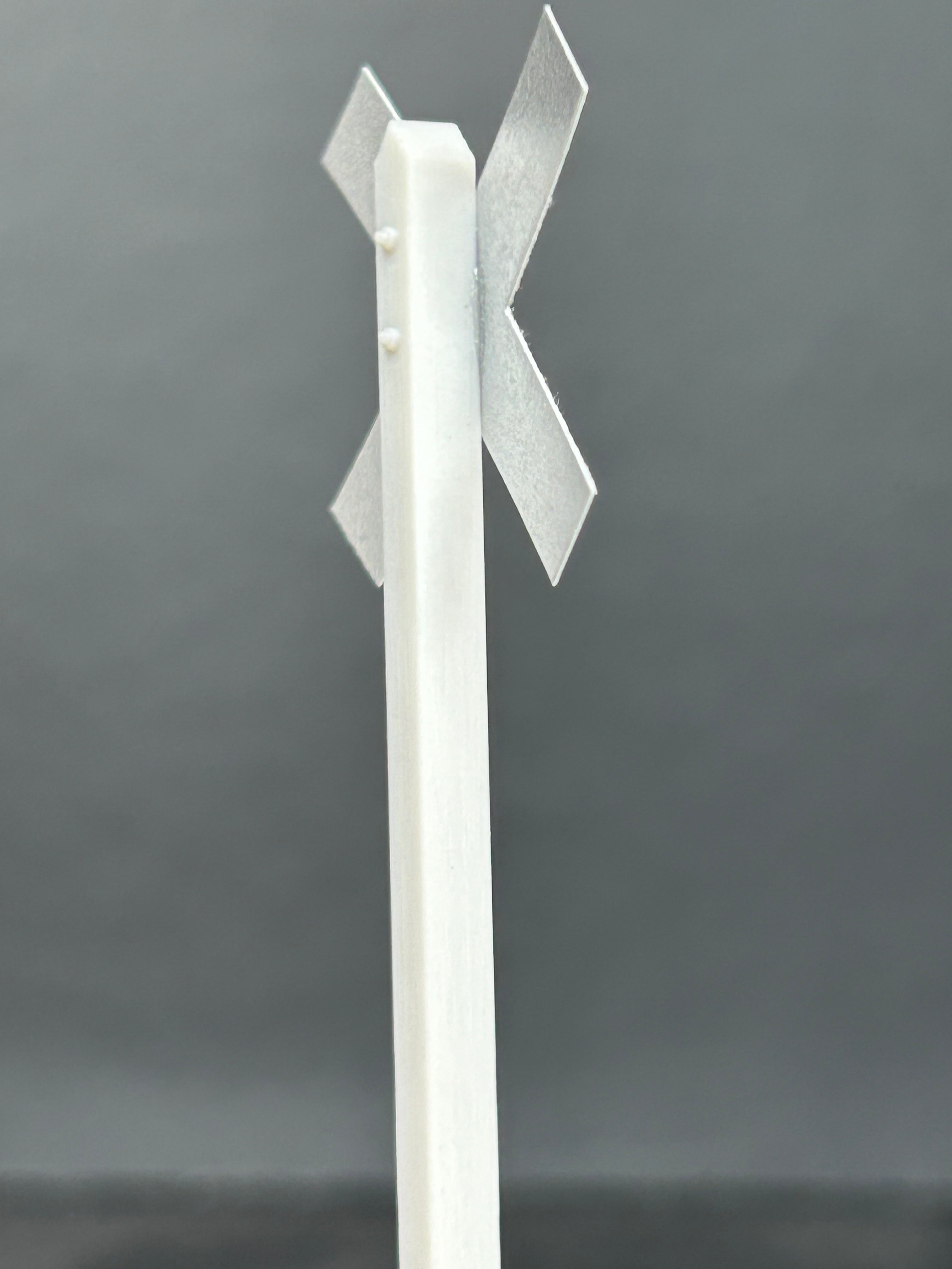 Scale Detailed Model Street and Railroad Signs in 1:48 O Scale ...