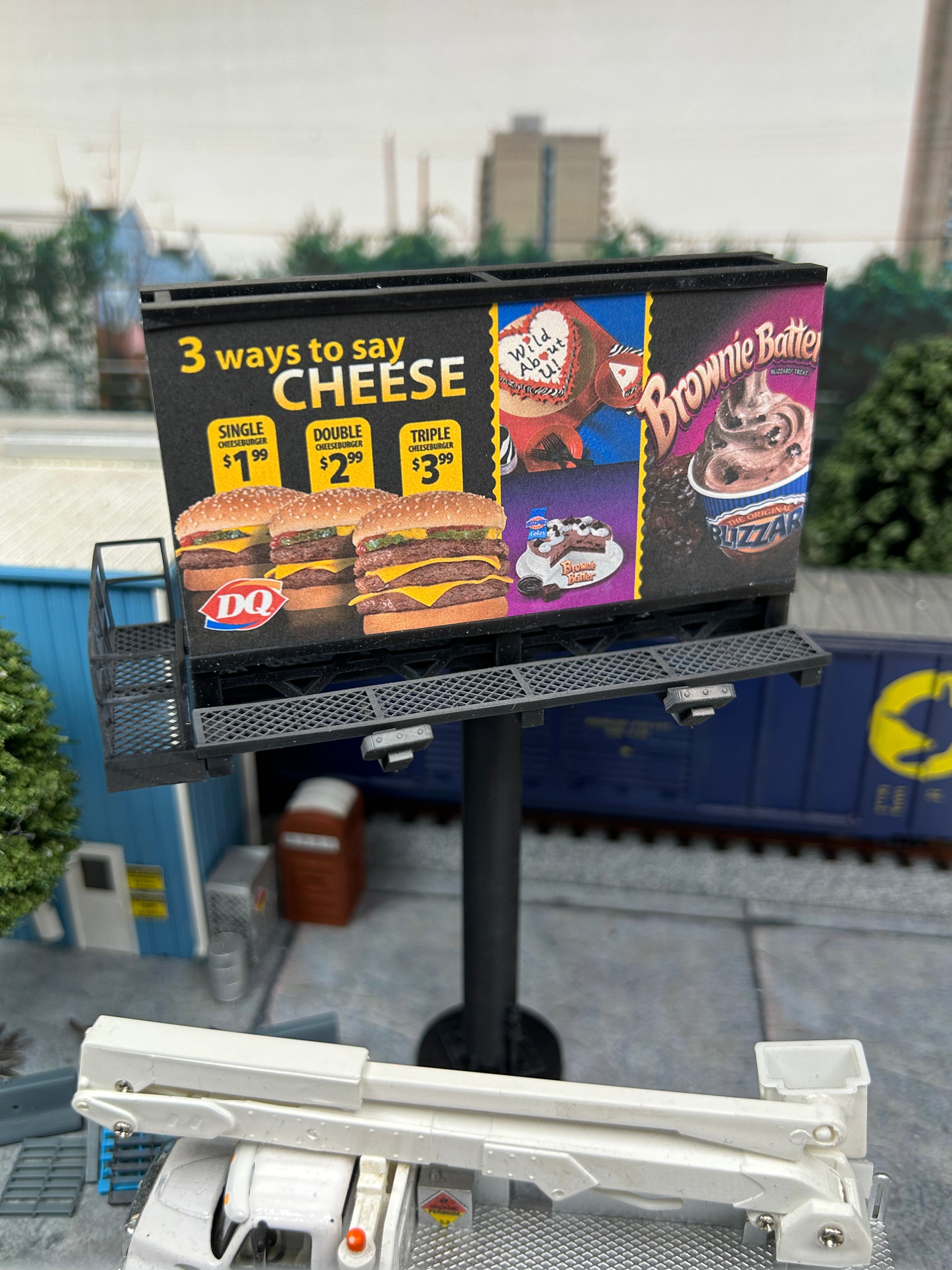 Scale Detailed Model Street and Railroad Signs in 1:87 HO – ScaleSigns.com