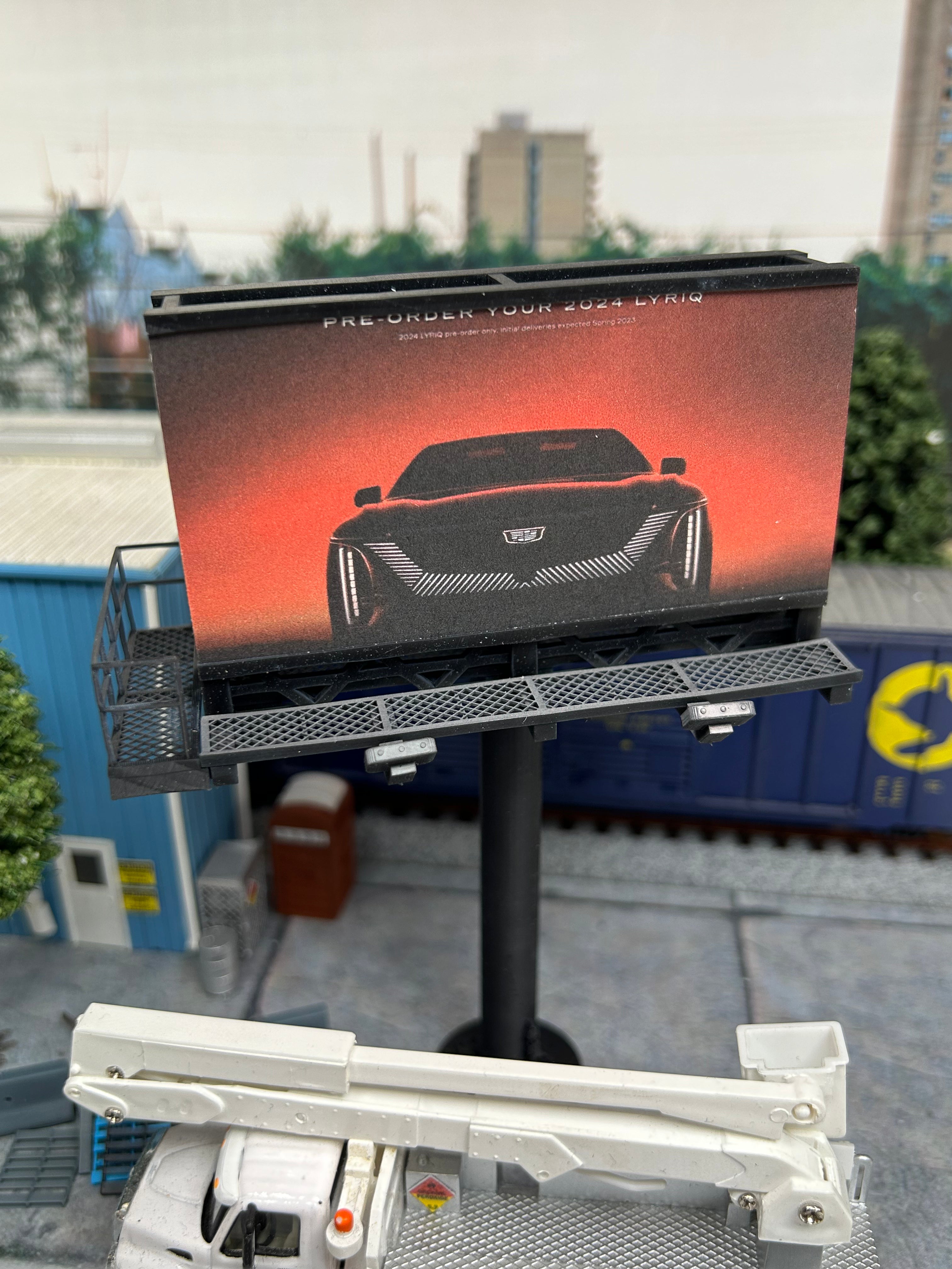 Scale Detailed Model Street and Railroad Signs in 1:87 HO Scale ...