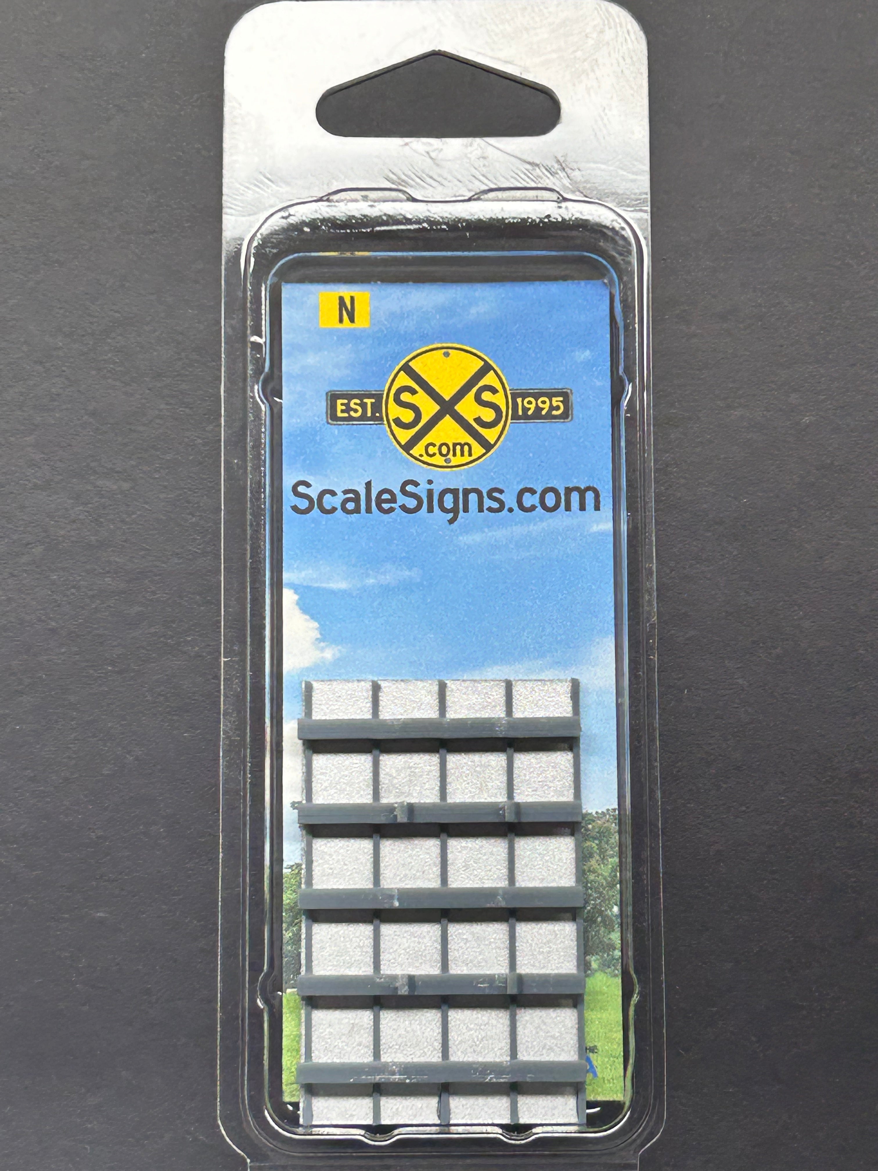 HO-1765 1:87 HO Scale Highway Signs – ScaleSigns.com
