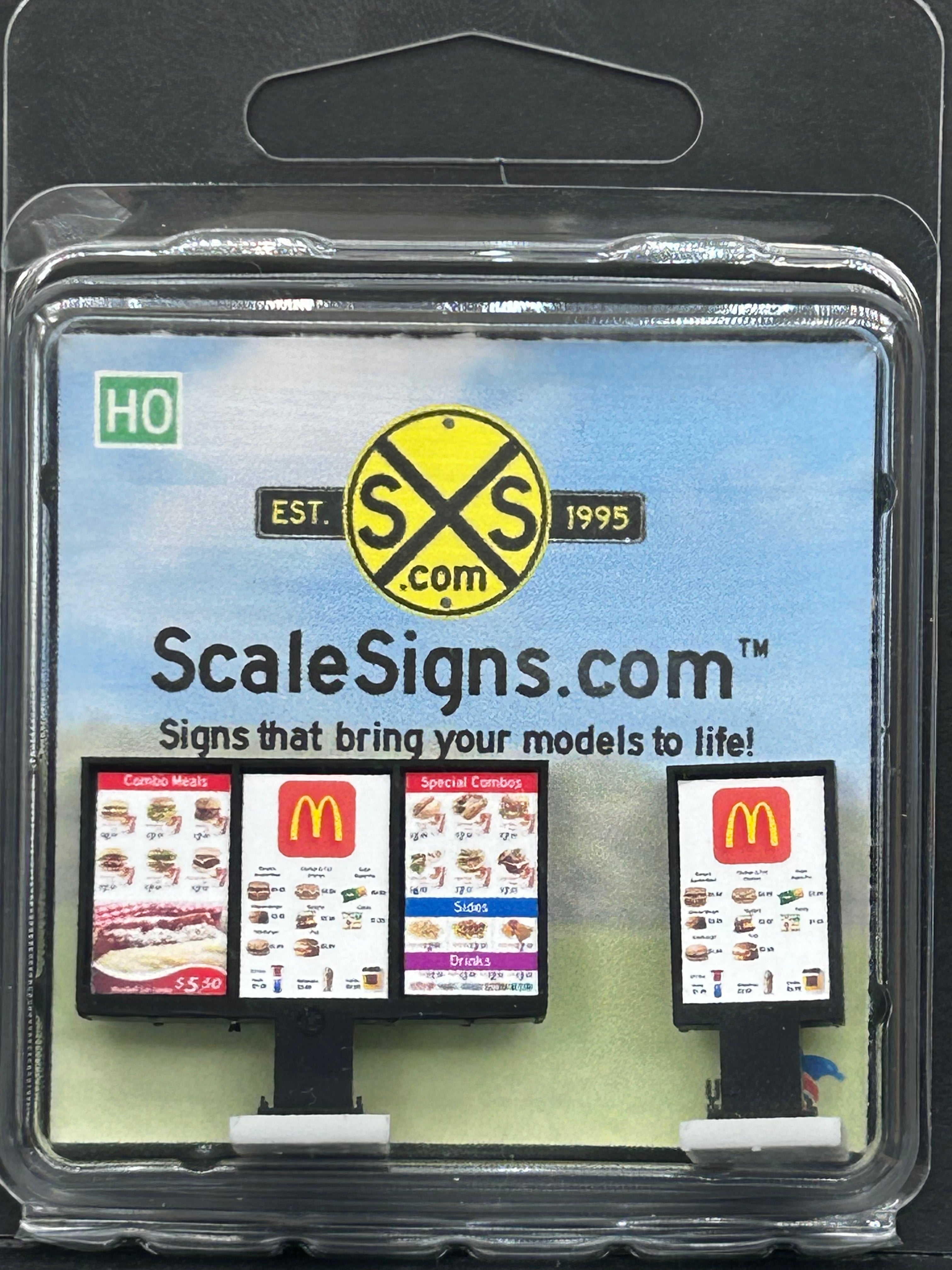 Scale Detailed Model Street and Railroad Signs in 1:87 HO Scale ...