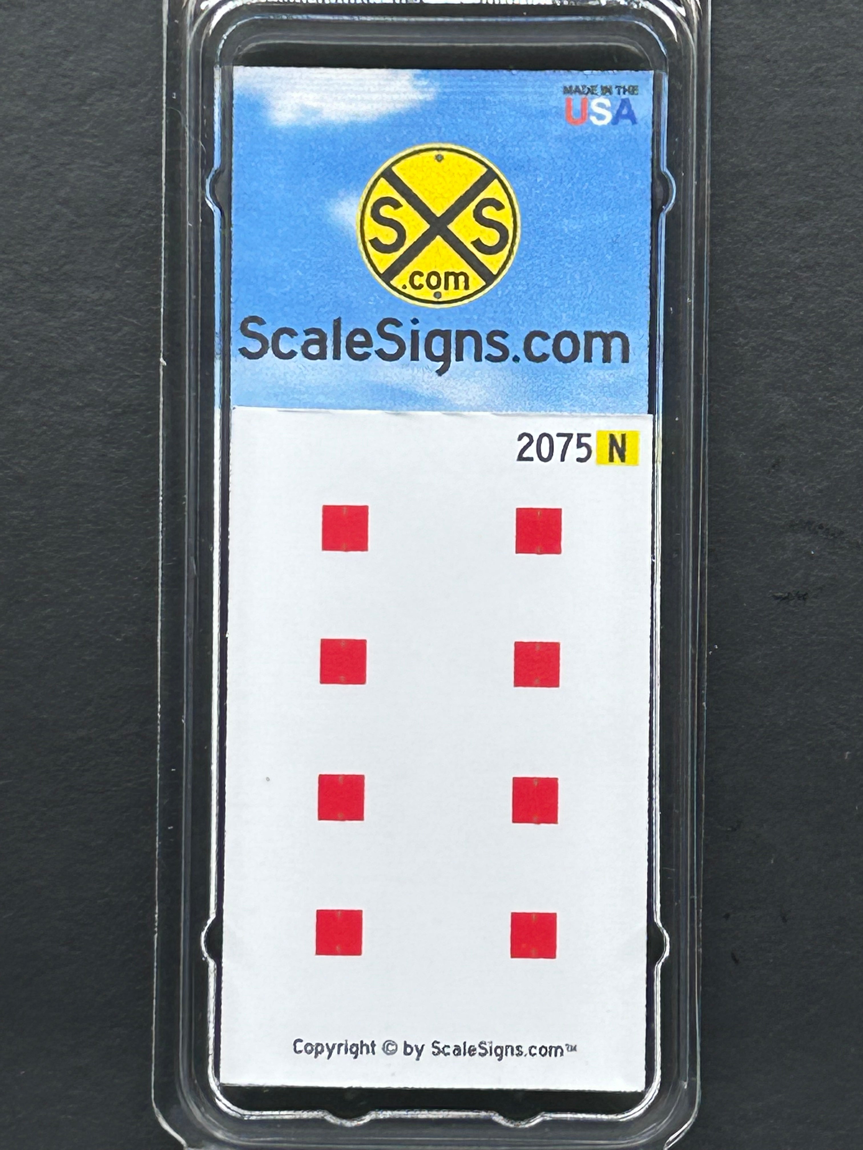 Scale Detailed Model Street and Railroad Signs in 1:160 N Scale ...