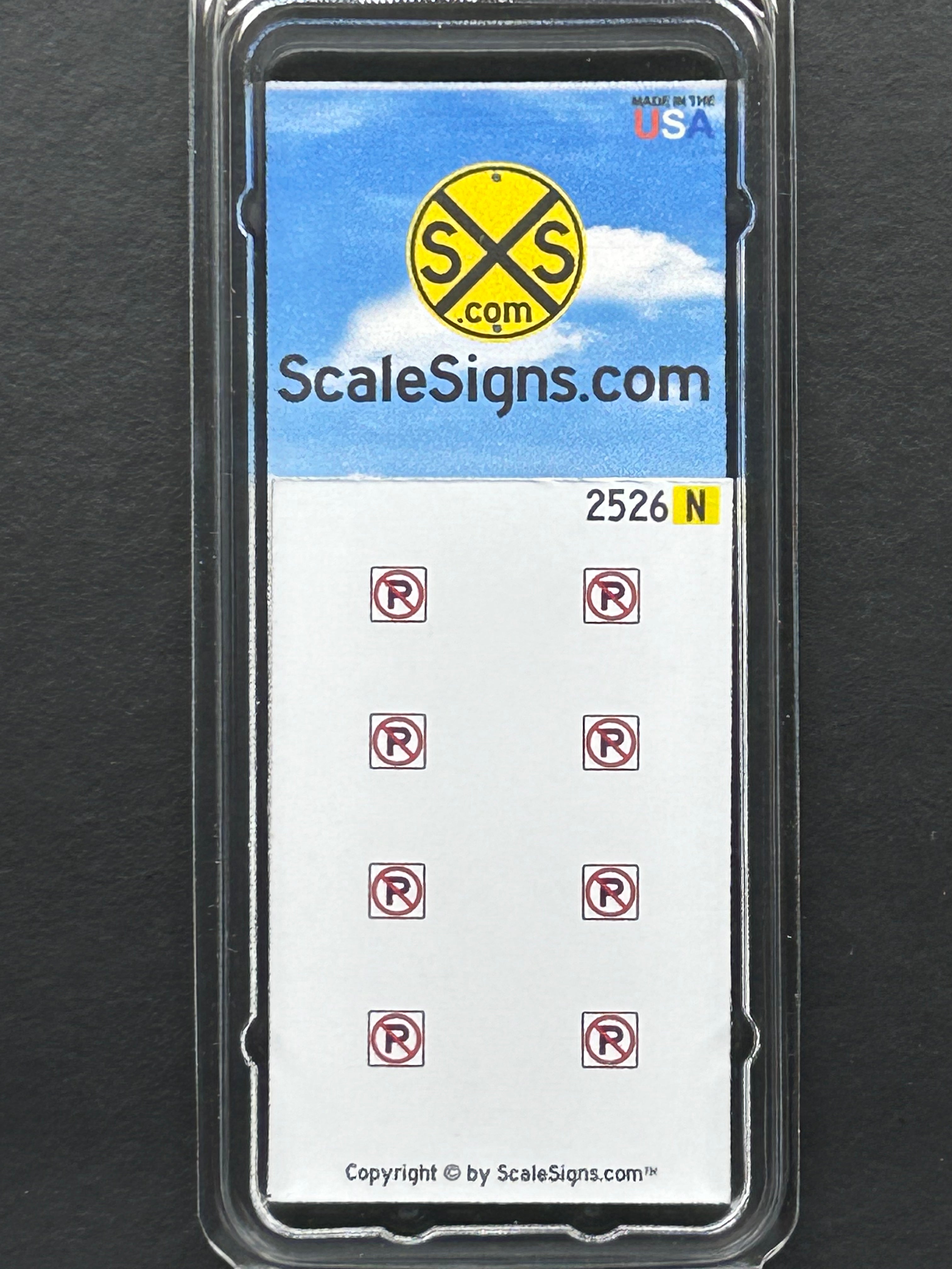 Scale Detailed Model Street and Railroad Signs in 1:160 N Scale ...