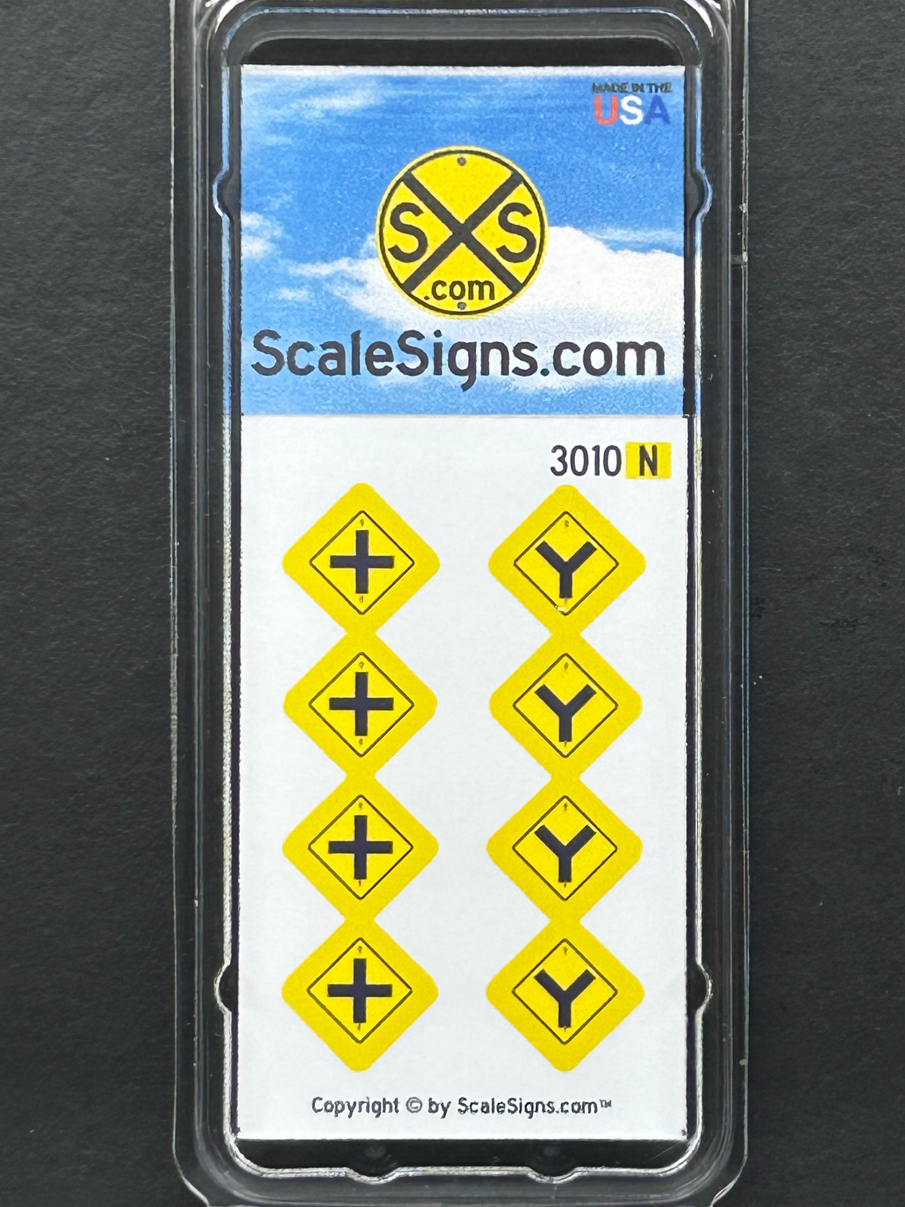 Scale Detailed Model Street and Railroad Signs in 1:160 N Scale ...