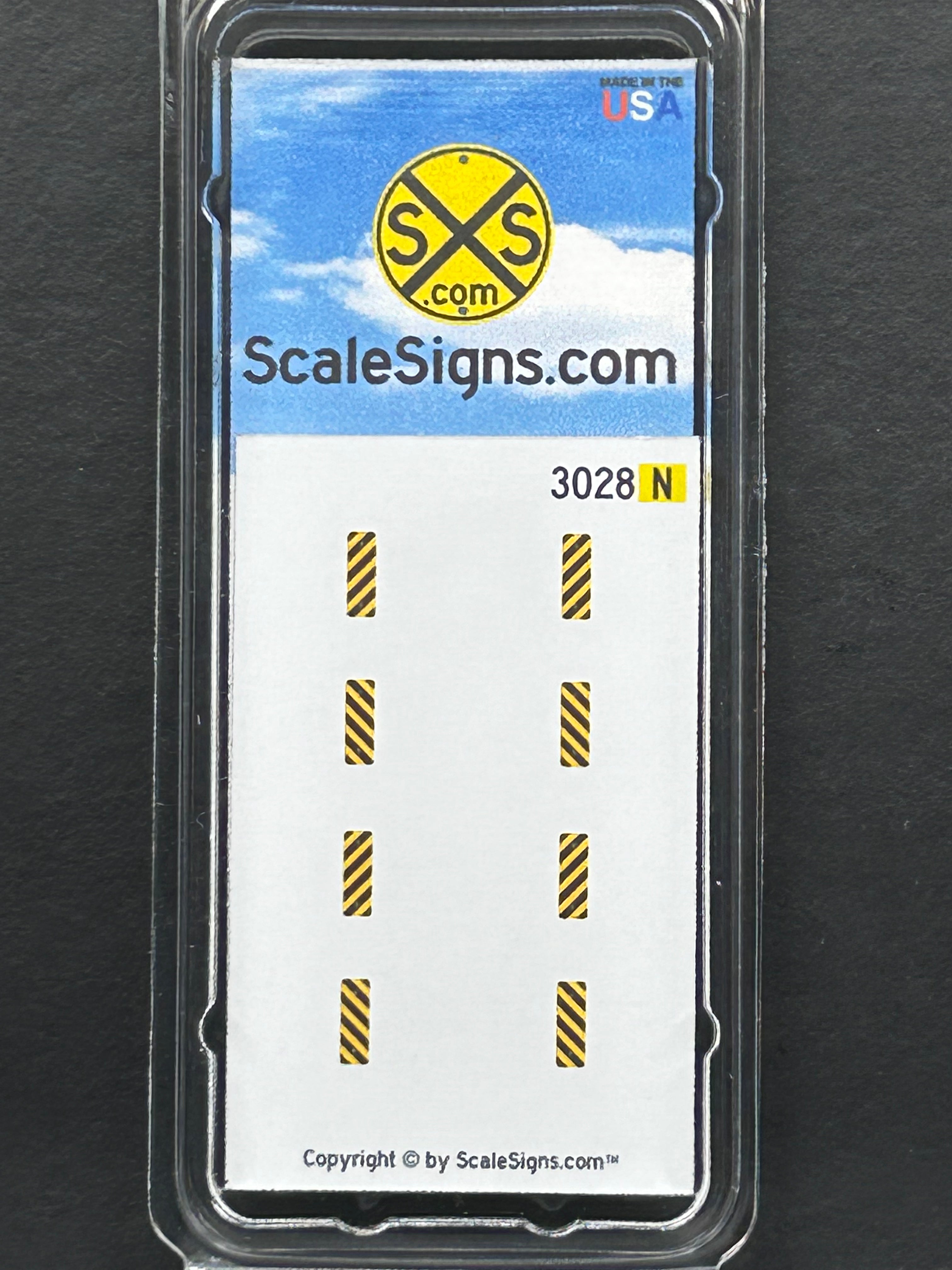 Scale Detailed Model Street and Railroad Signs in 1:160 N Scale ...