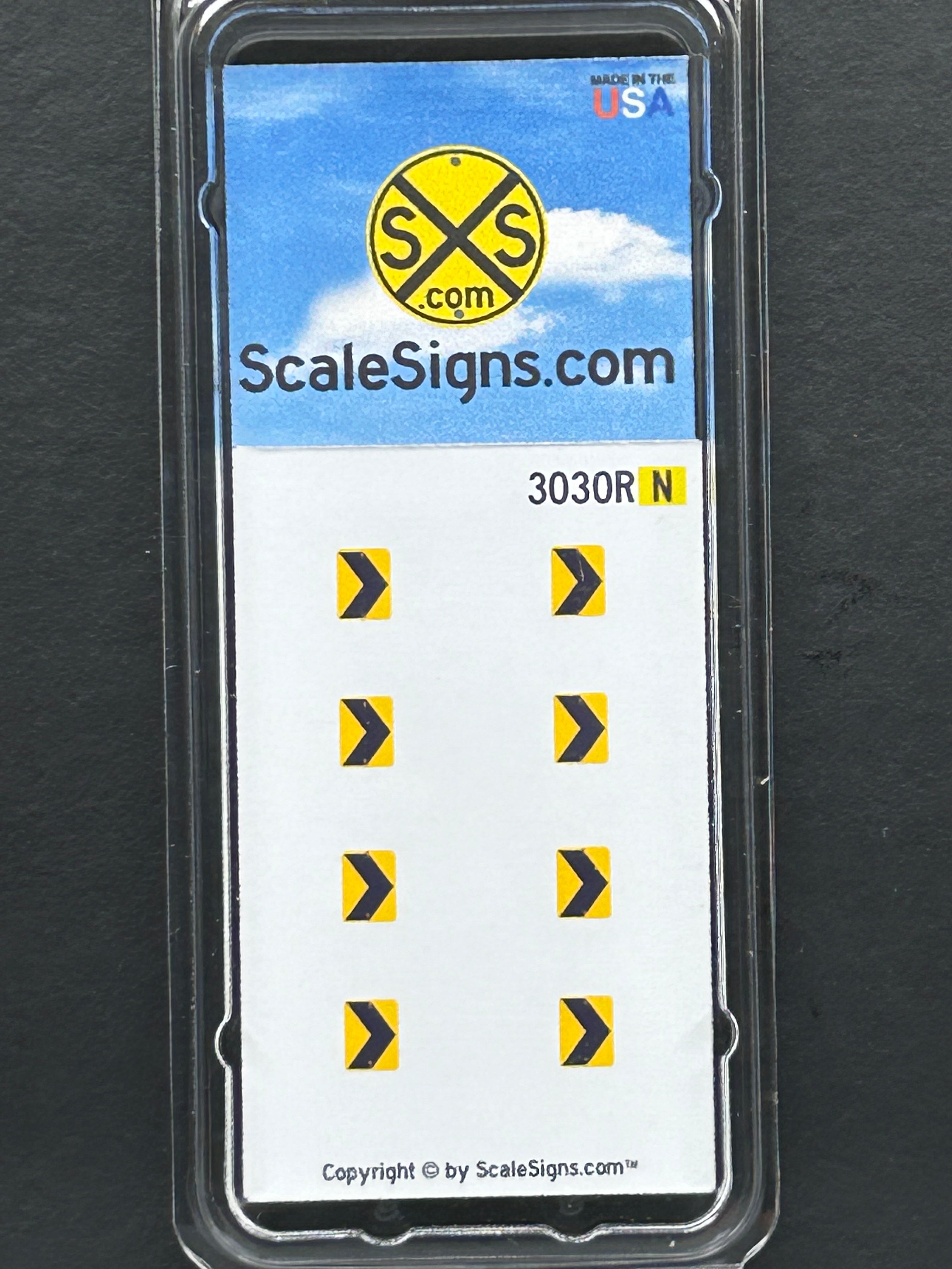 Scale Detailed Model Street and Railroad Signs in 1:160 N Scale ...