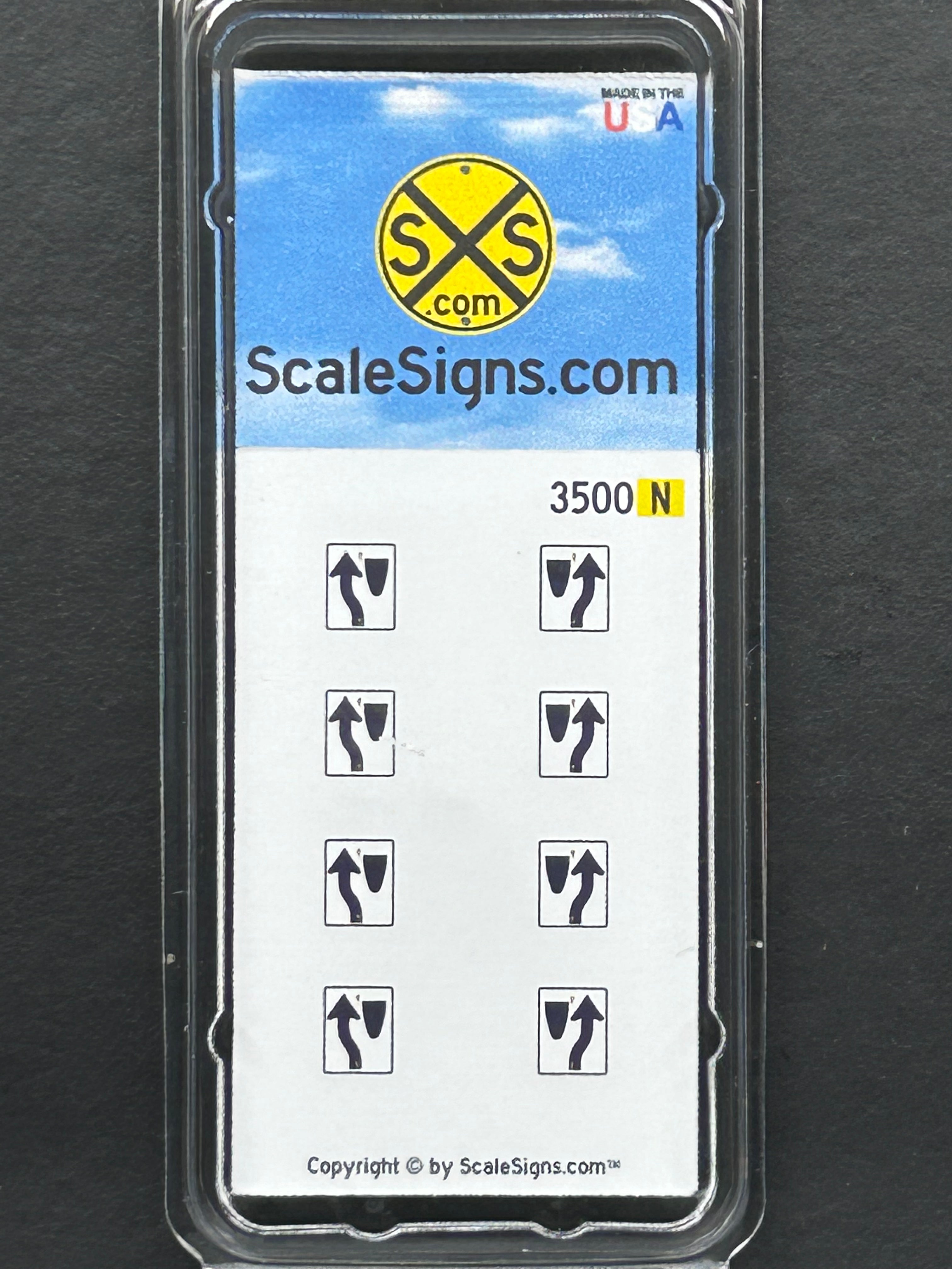 Scale Detailed Model Street and Railroad Signs in 1:160 N Scale ...