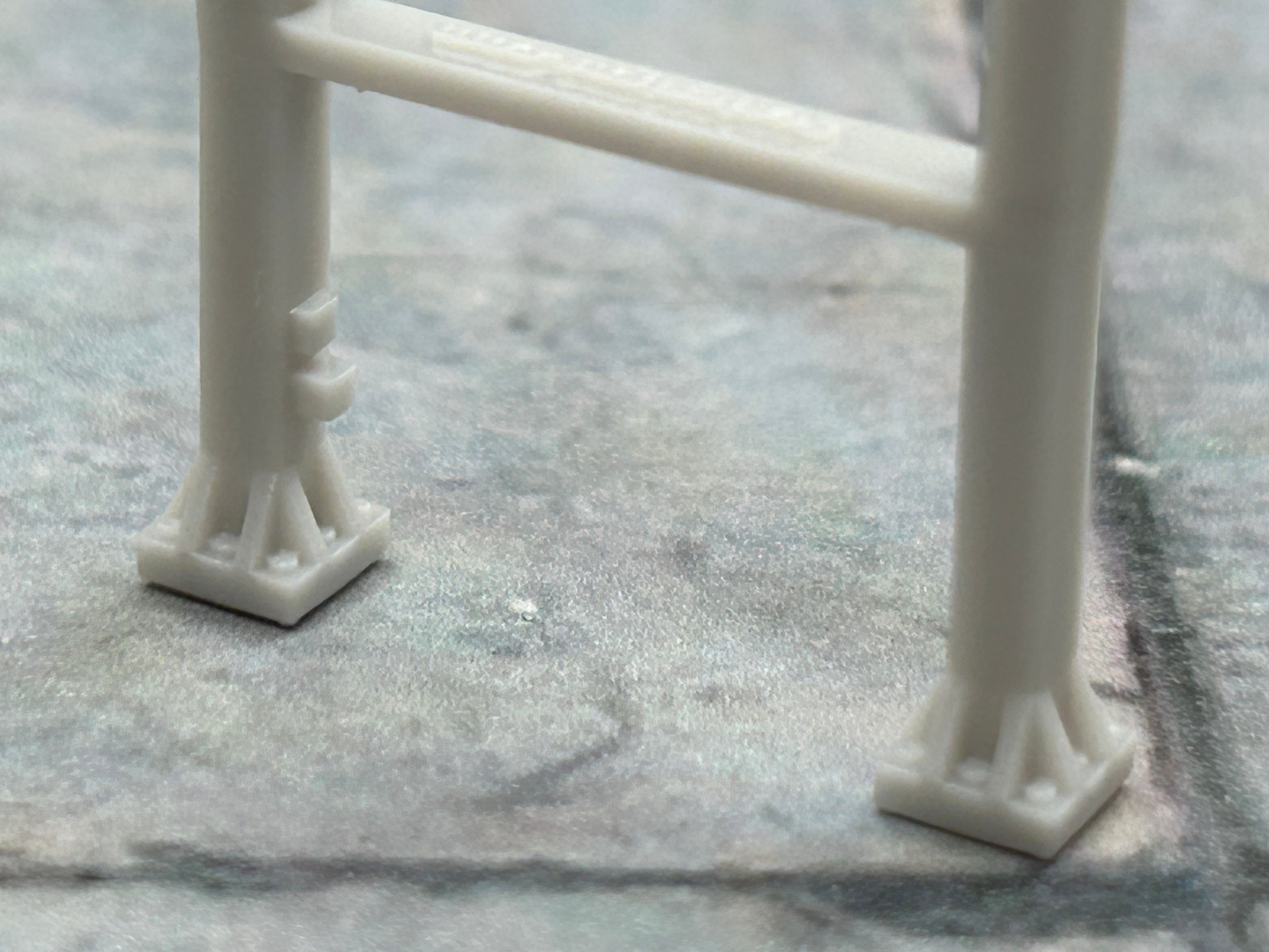 Scale Detailed Model Street and Railroad Signs in 1:160 N Scale ...