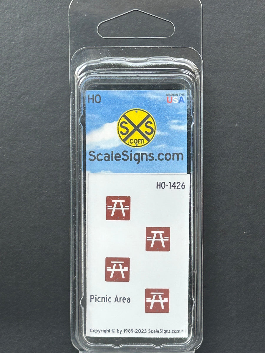 1:87 HO Scale signs.| ScaleSigns.com