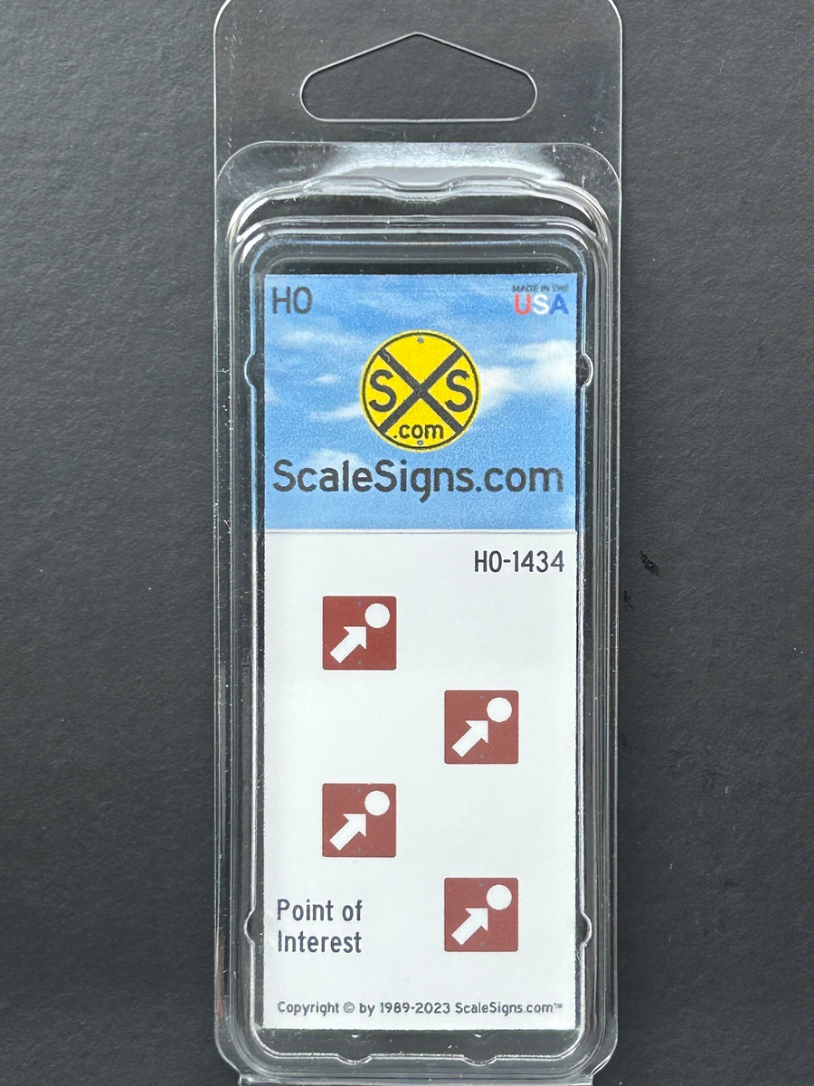 1:87 HO Scale signs.| ScaleSigns.com