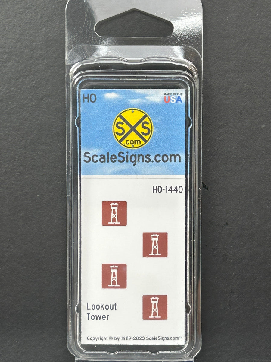 1:87 HO Scale signs.| ScaleSigns.com