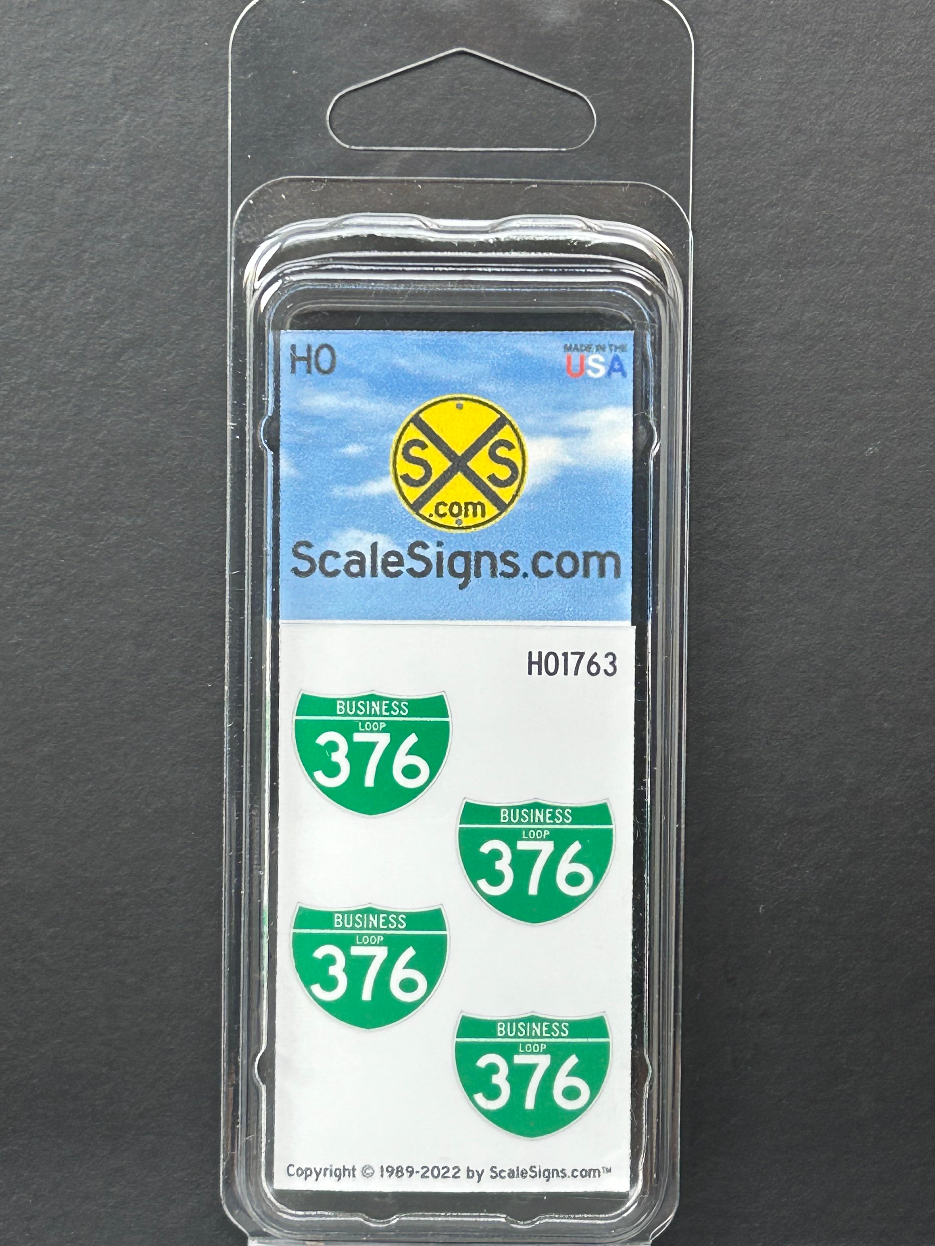 Scale Detailed Model Street and Railroad Signs in 1:87 HO Scale ...