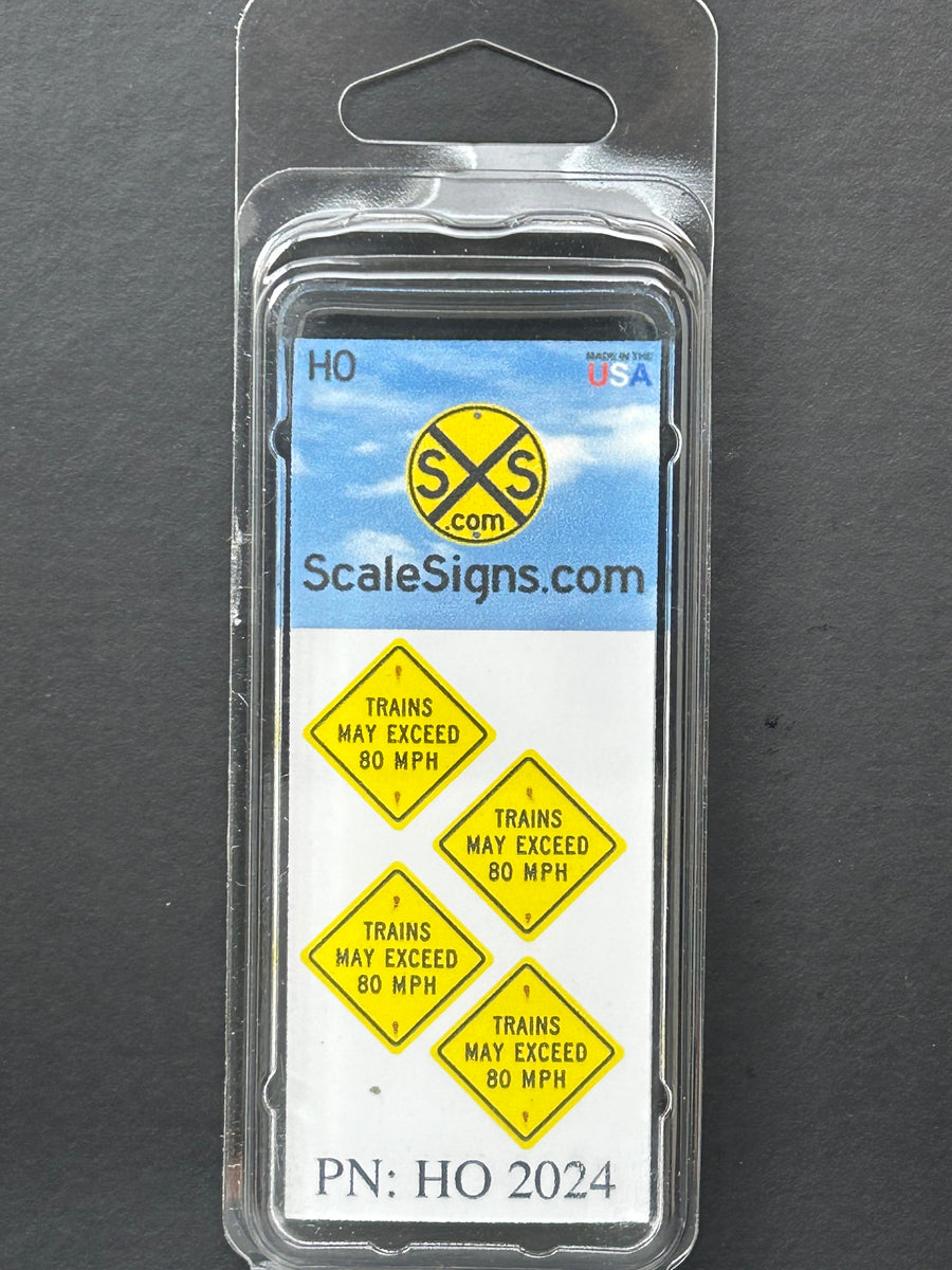 1:87 HO Scale Signs| ScaleSigns.com