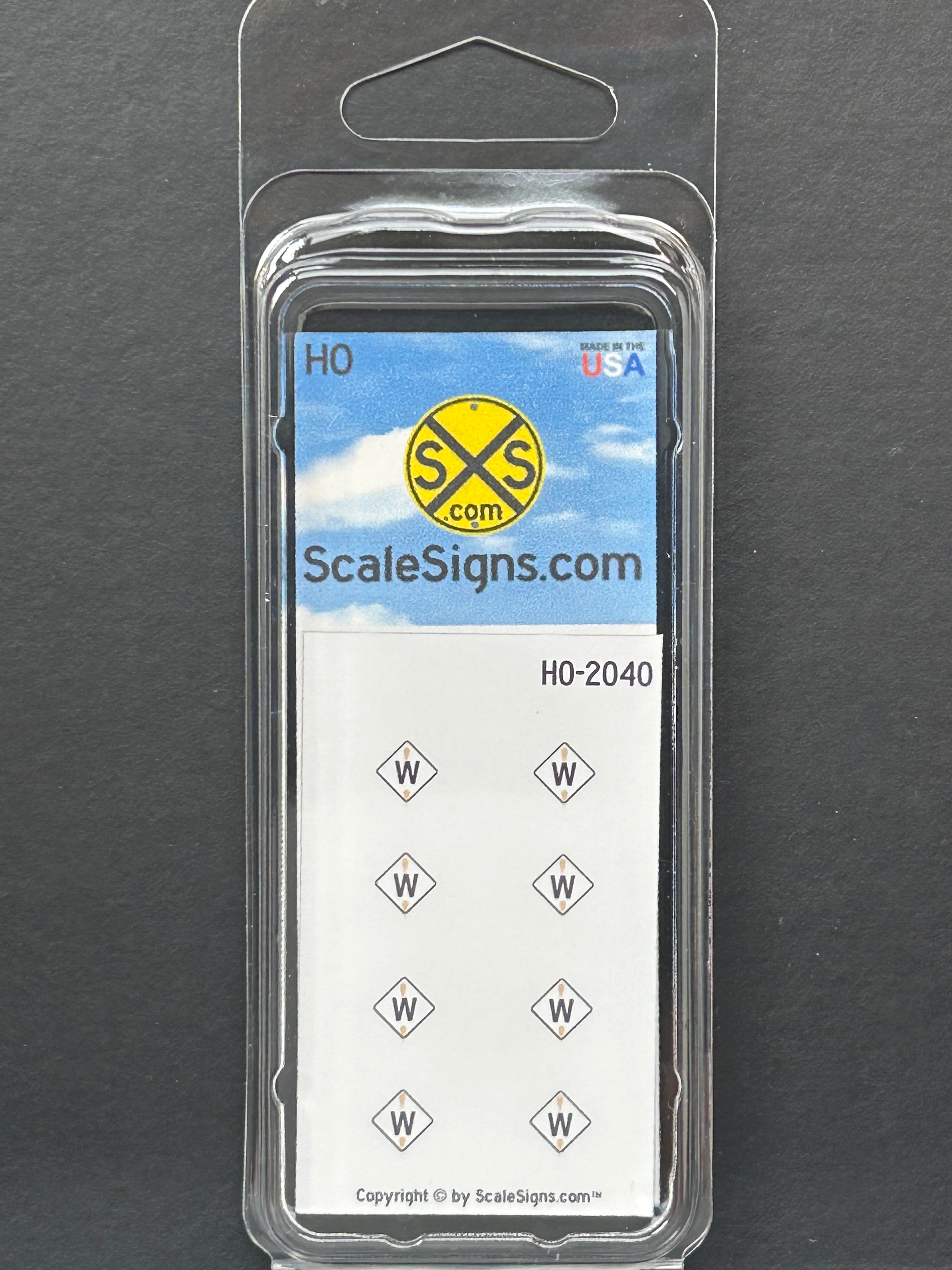 2040 / Train Whistle on White#N# – ScaleSigns.com