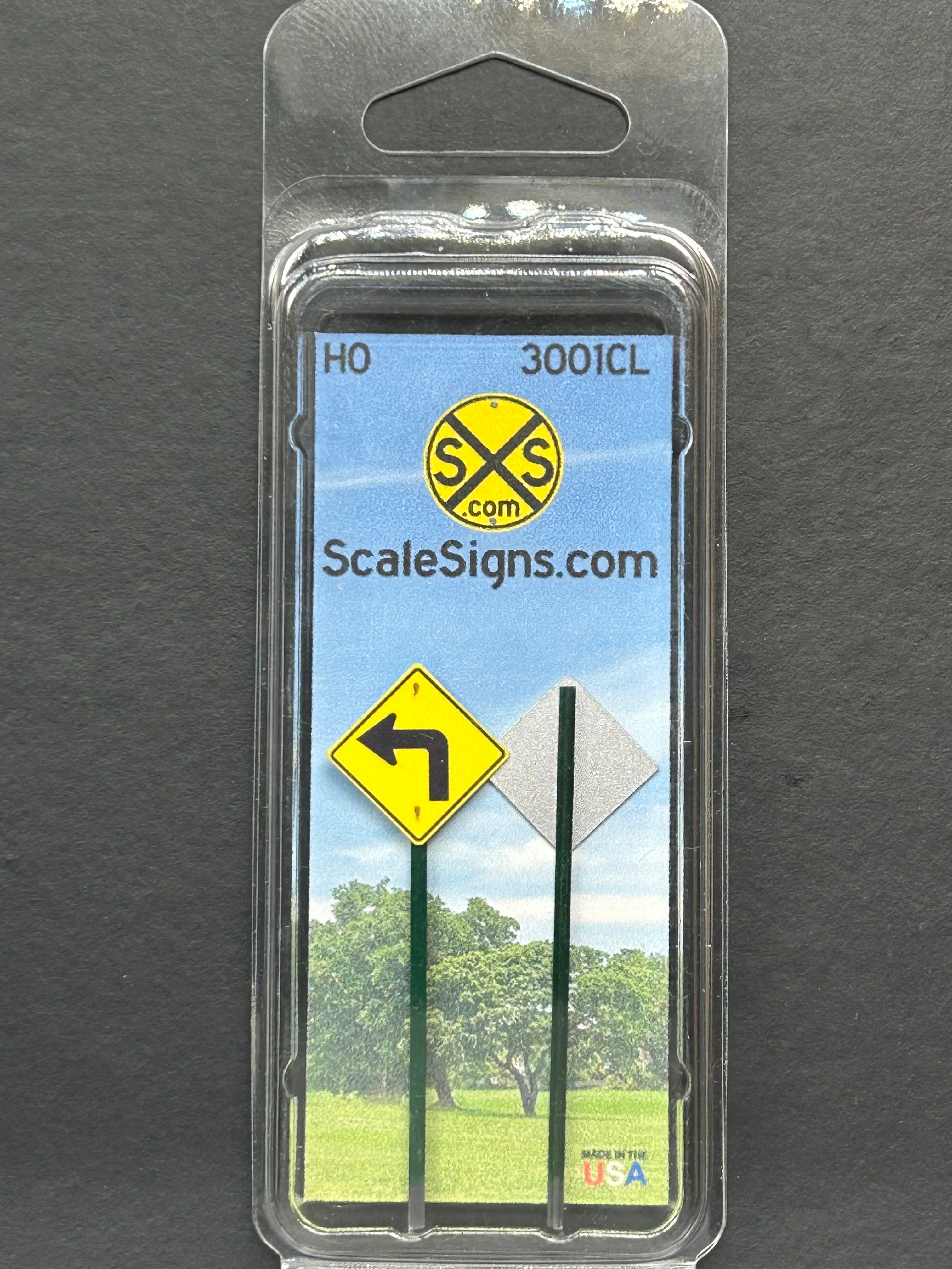 Scale Detailed Model Street and Railroad Signs in 1:87 HO – ScaleSigns.com