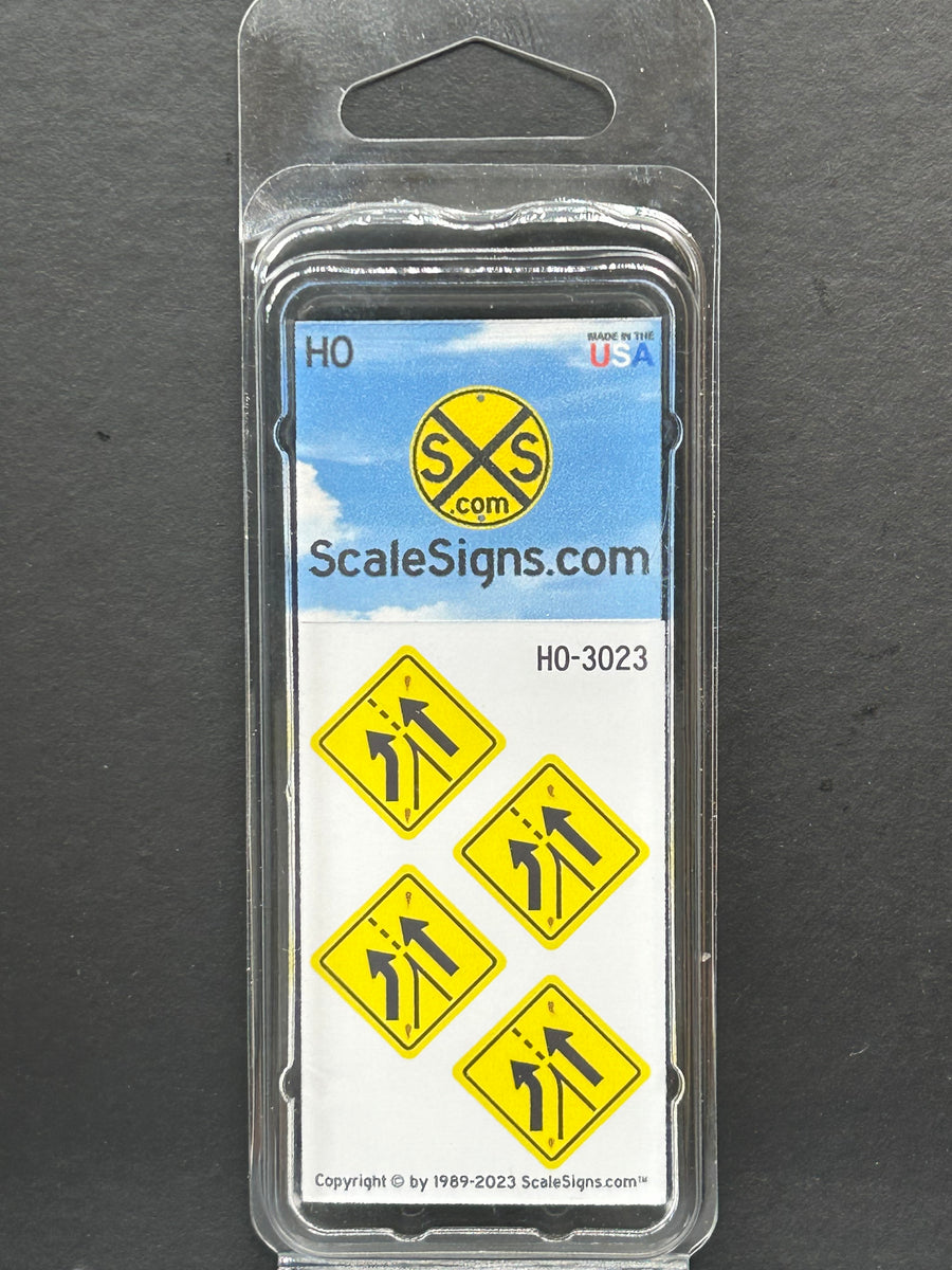 1:87 HO Scale model signs.| ScaleSigns.com