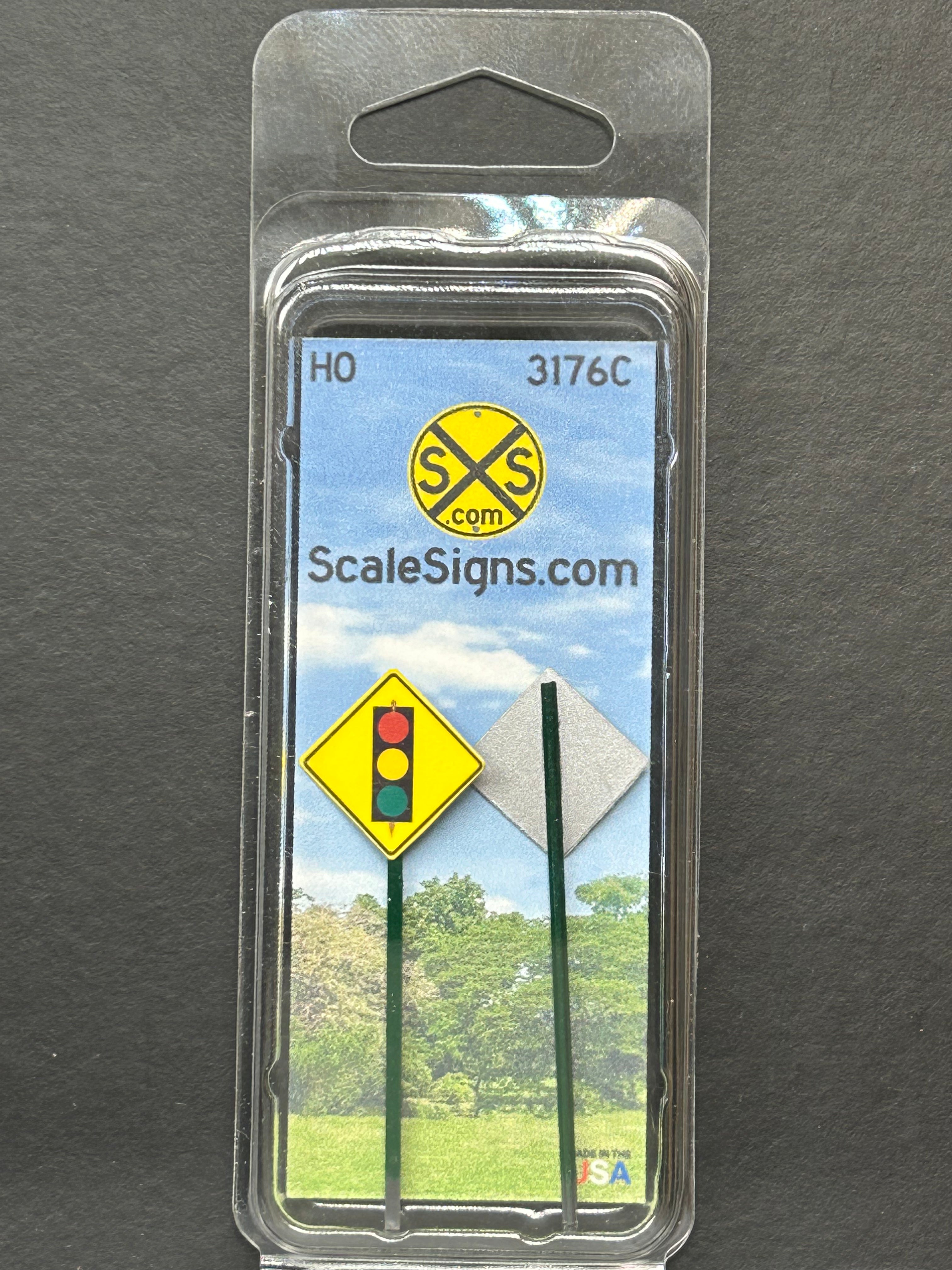 Scale Detailed Model Street and Railroad Signs in 1:87 HO Scale ...