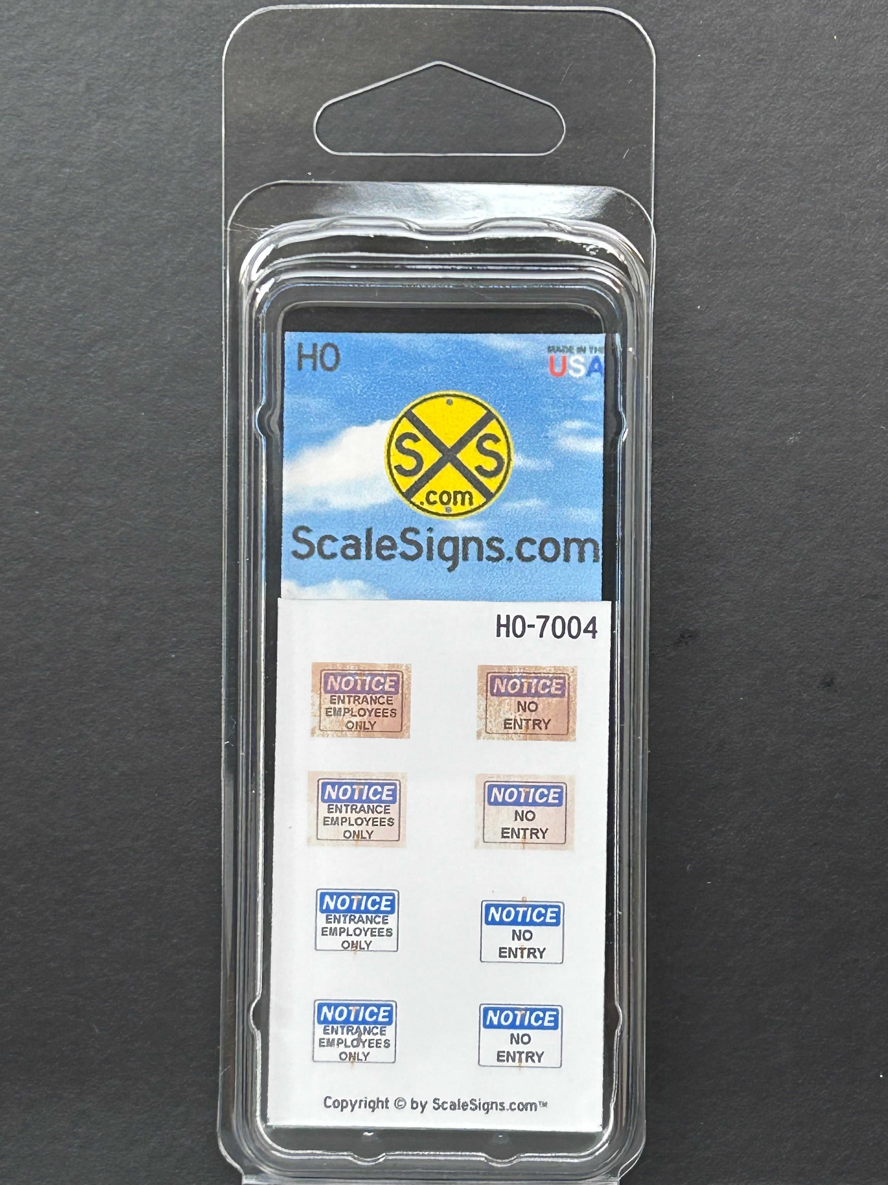 🟢 Entrance Employees Only + No Entry – ScaleSigns.com