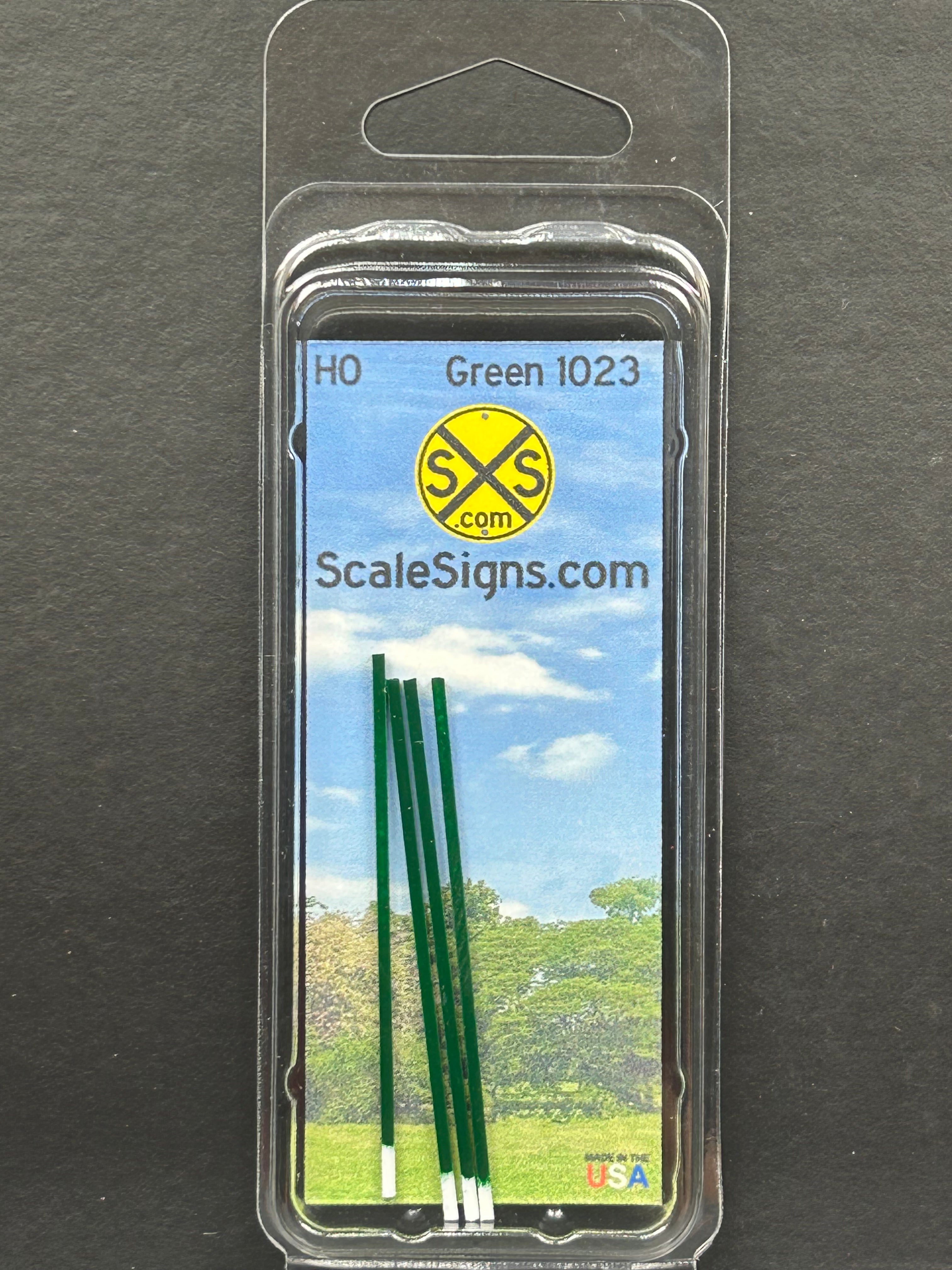 Scale Detailed Model Street and Railroad Signs in 1:87 HO Scale ...