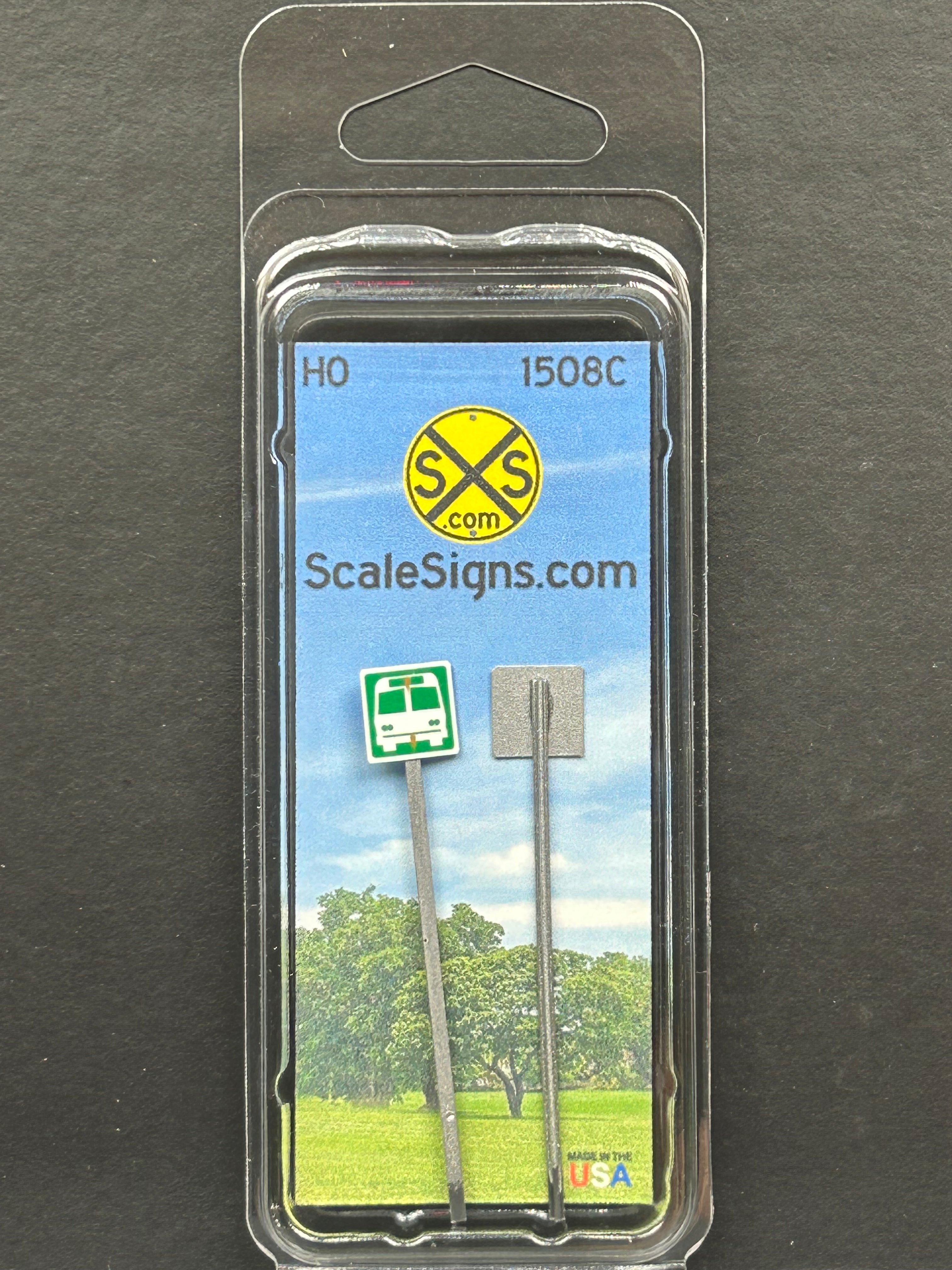 Scale Detailed Model Street and Railroad Signs in 1:87 HO Scale ...