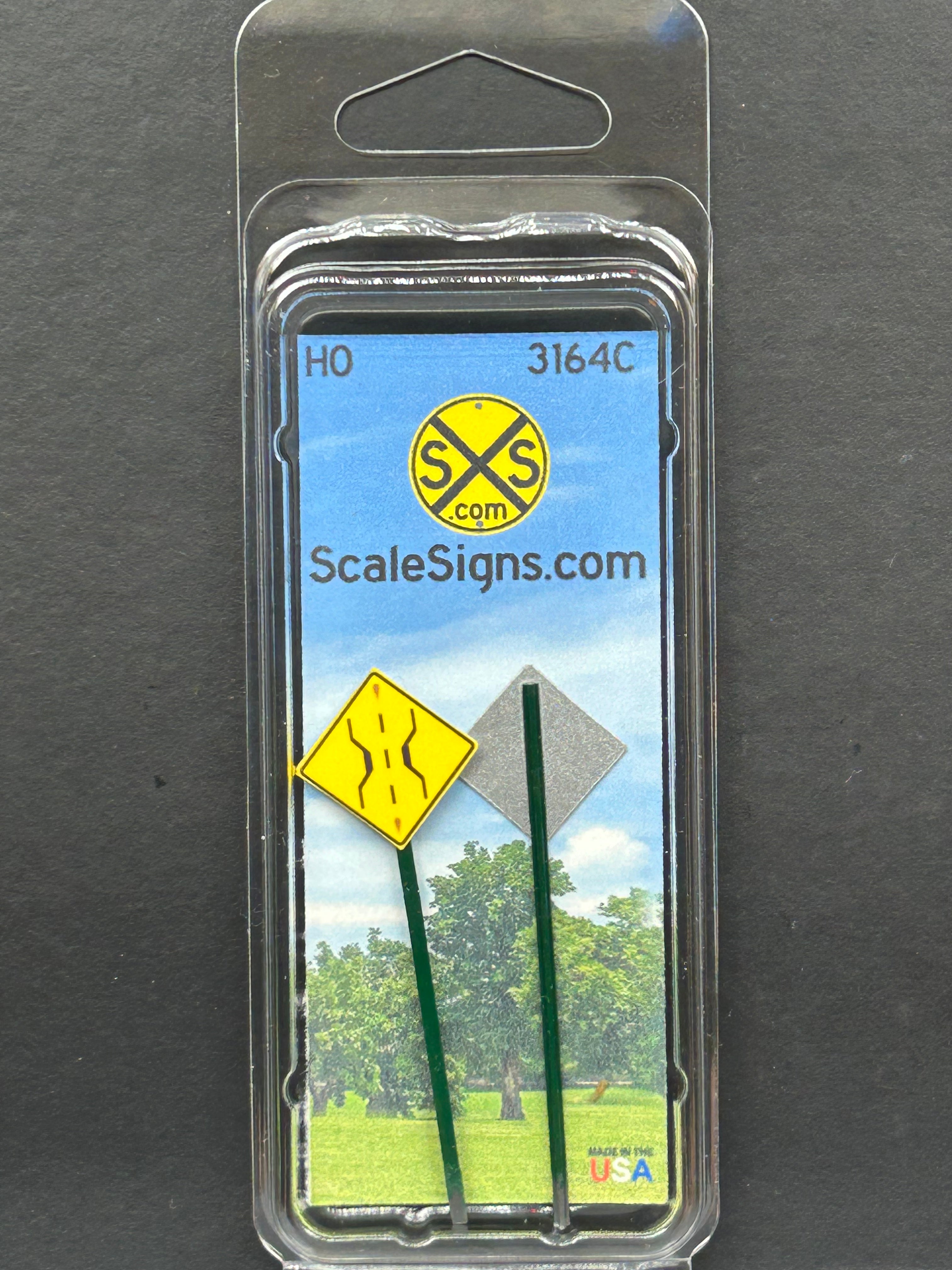 Scale Detailed Model Street and Railroad Signs in 1:87 HO – ScaleSigns.com